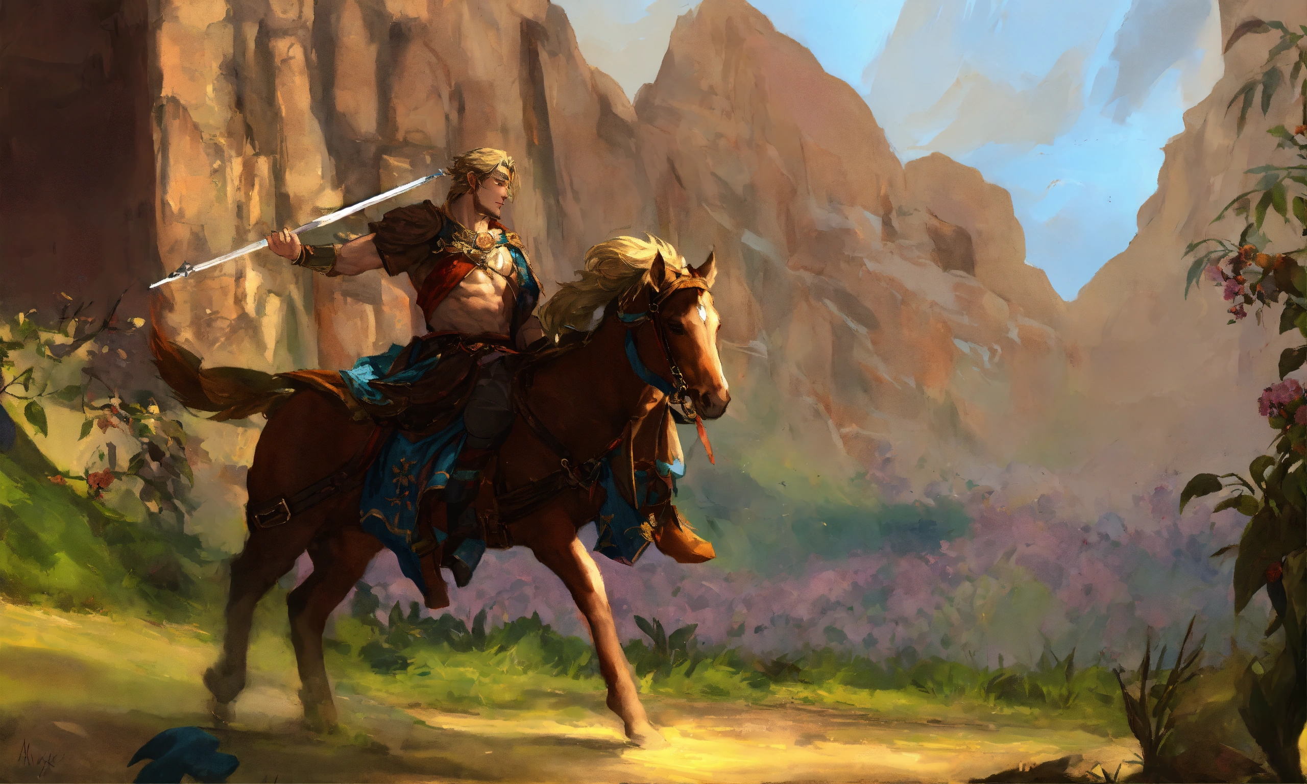 Lexica - Antaeus myth, illustrator