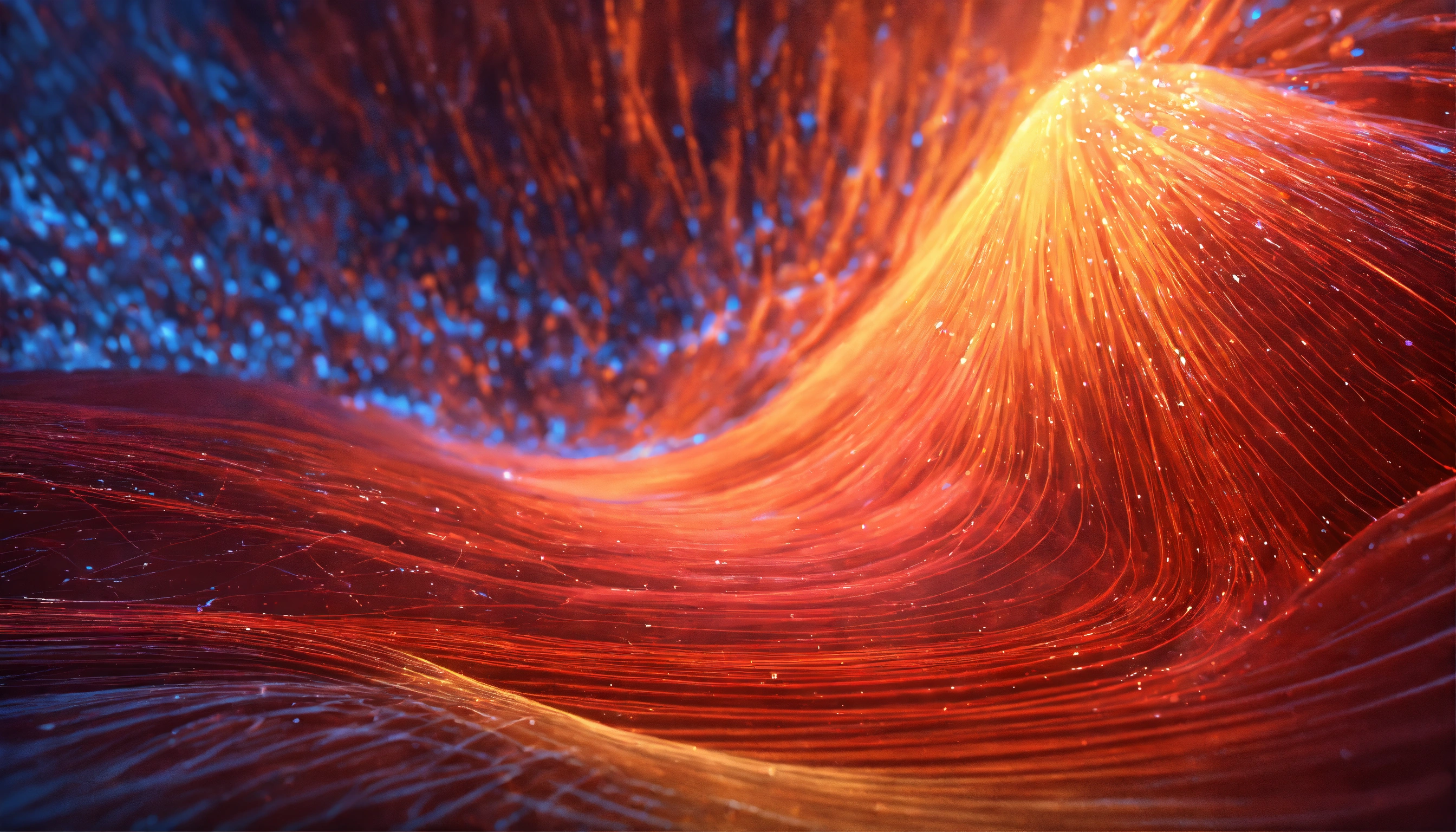 Lexica - Fast flowing particle lines data