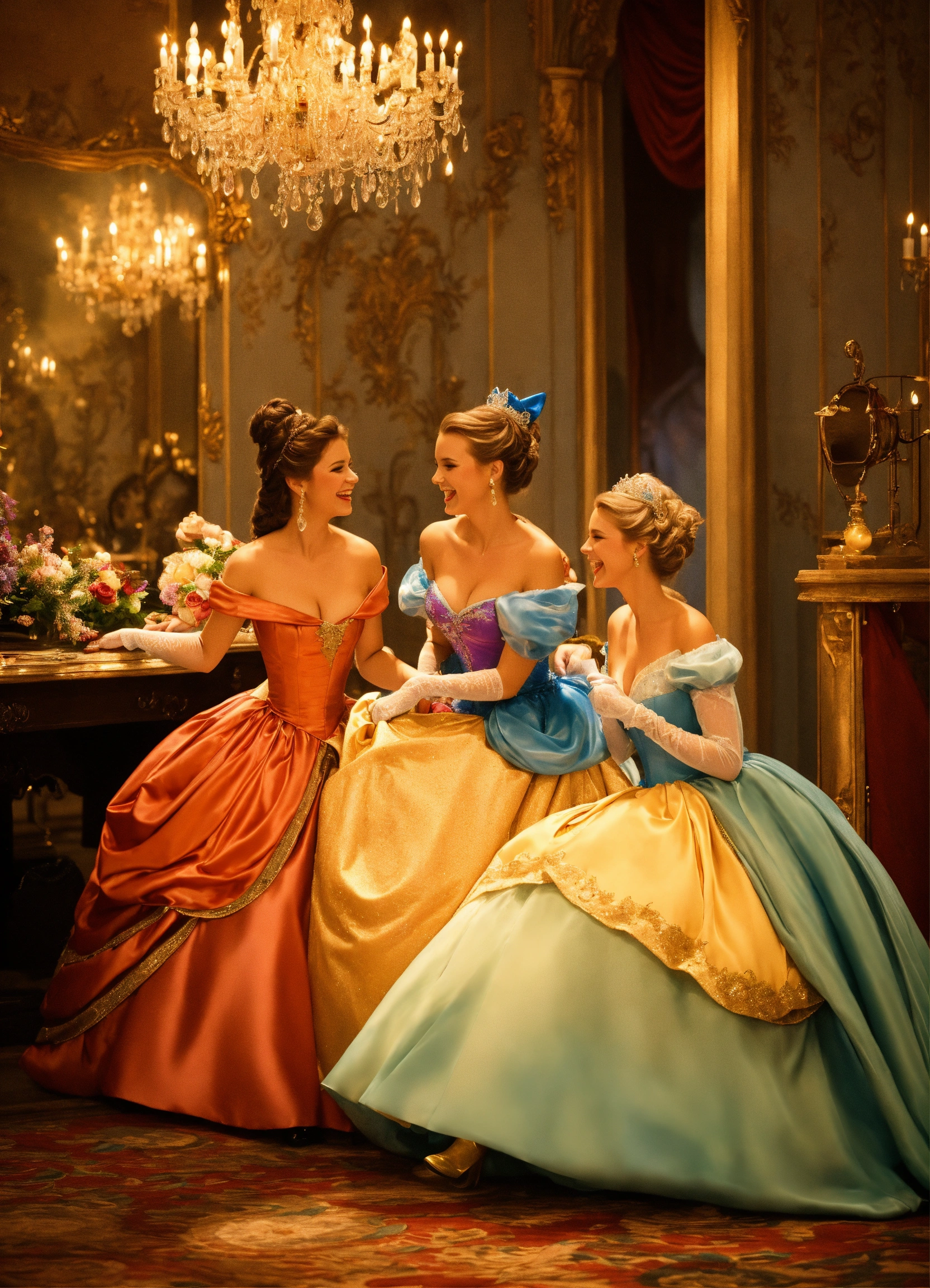 Lexica - Cinderella's stepmother and stepsisters were overjoyed. They ...