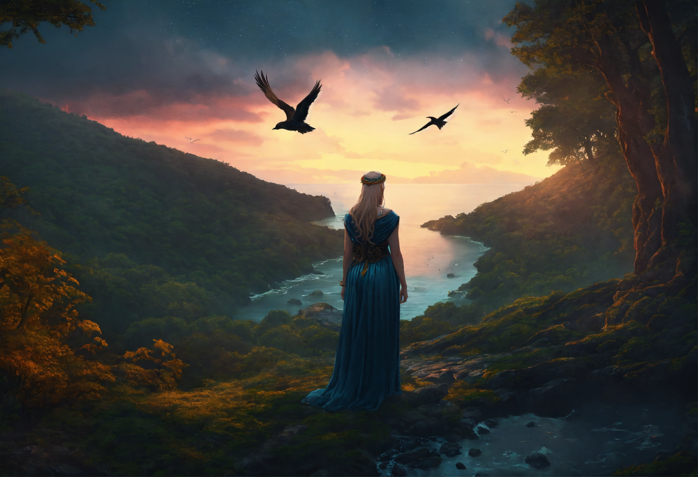 Lexica - Odin's son Vidar falls in love with the goddess Gaia in the ...