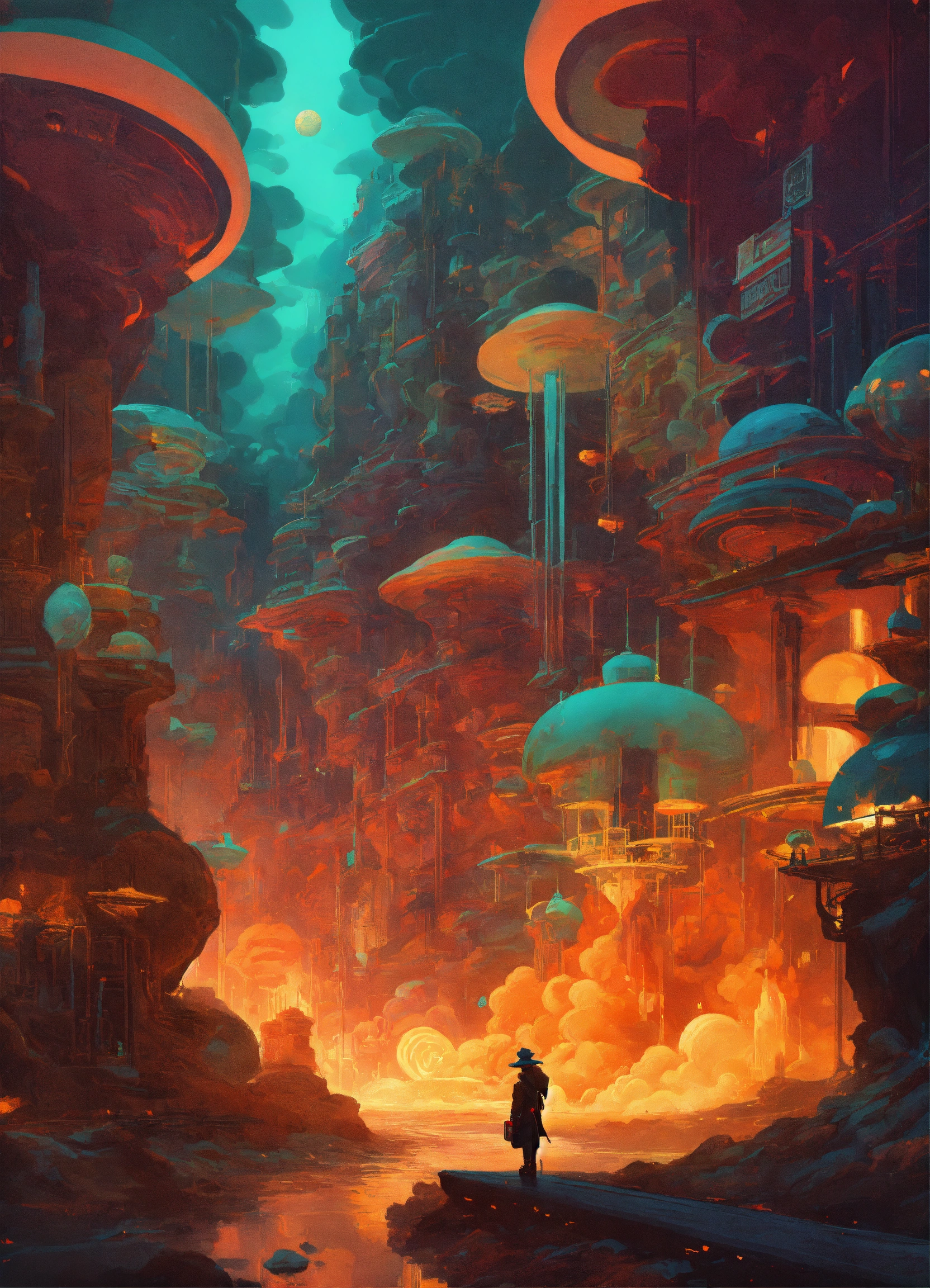 Lexica - A psychedelic realm, delirium, chaotic storm of liquid smoke ...