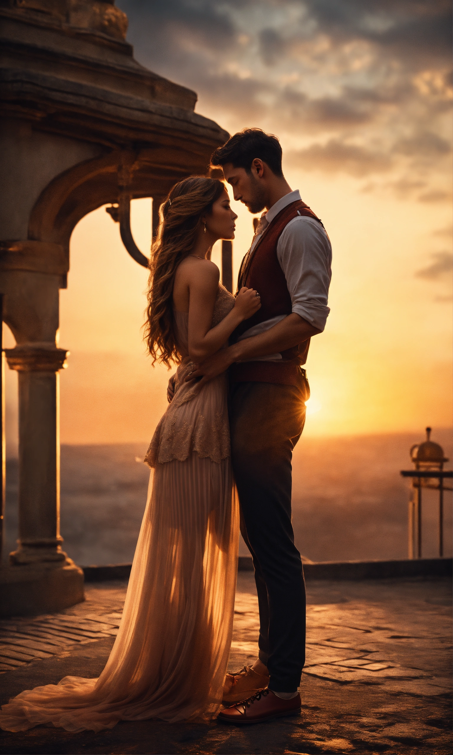 Lexica - Cinematic photo of intense love connection, high resolution ...