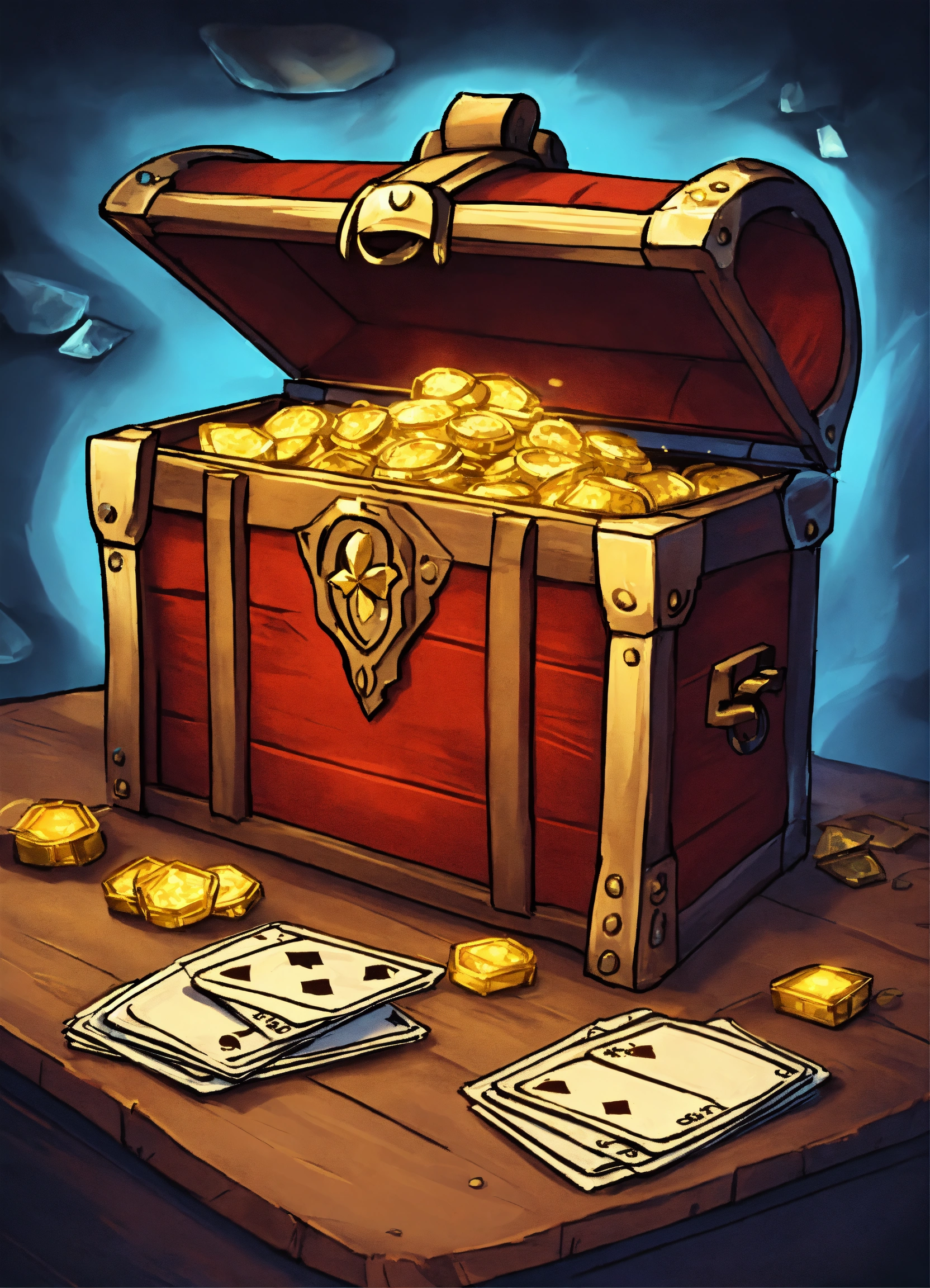 Lexica - Text language of cards where "treasure chest" is the power to ...
