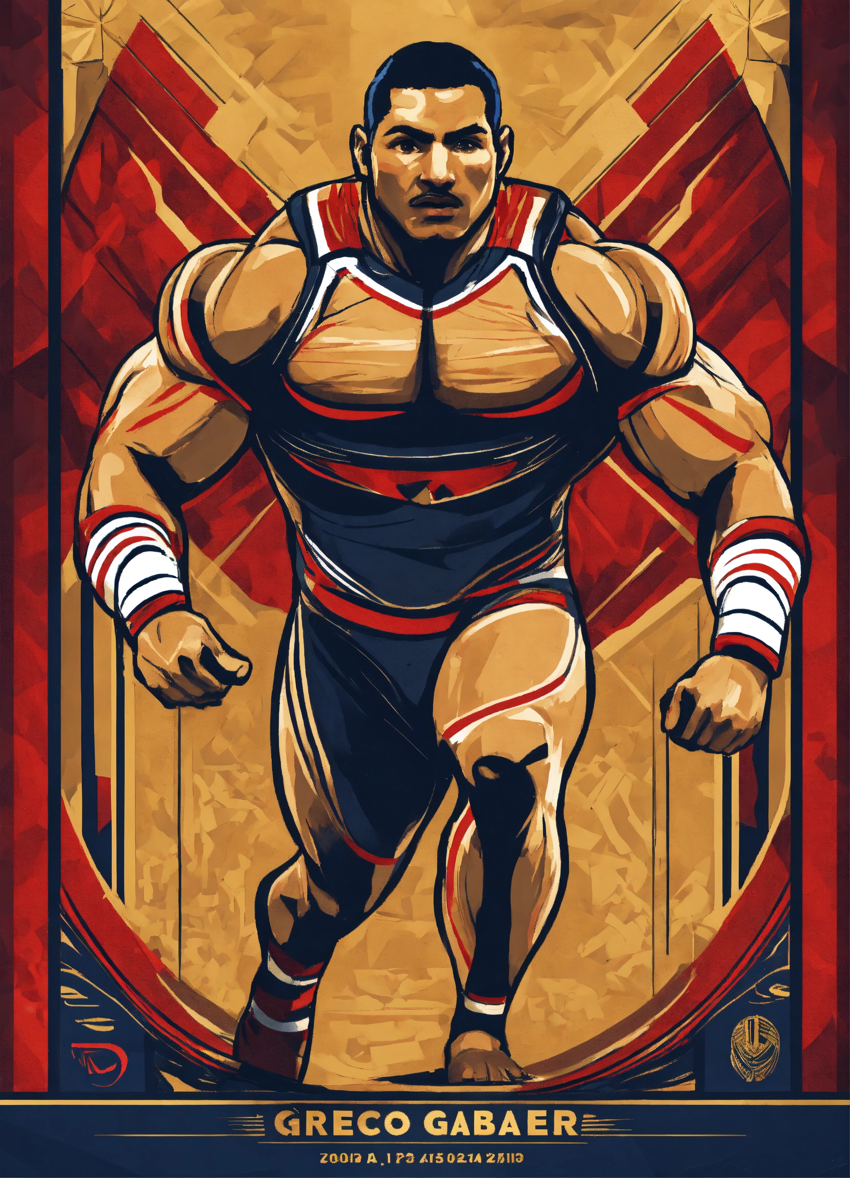 Lexica - "A design that represents the renowned Egyptian athlete Karam ...