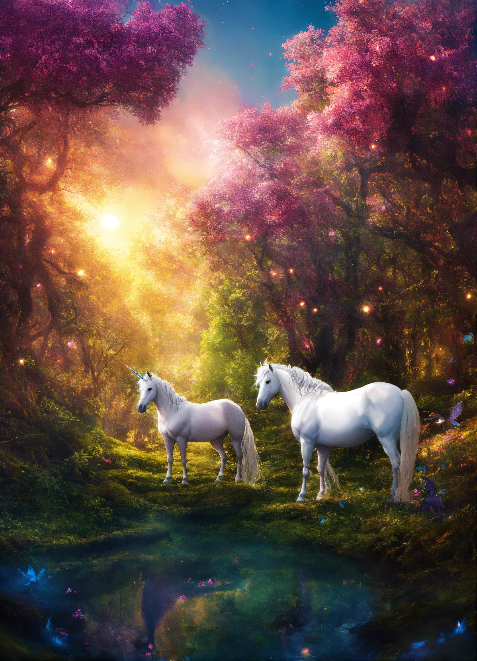 Lexica - A secret is revealed in an enchanted forest with unicorns in the dream sequence.
