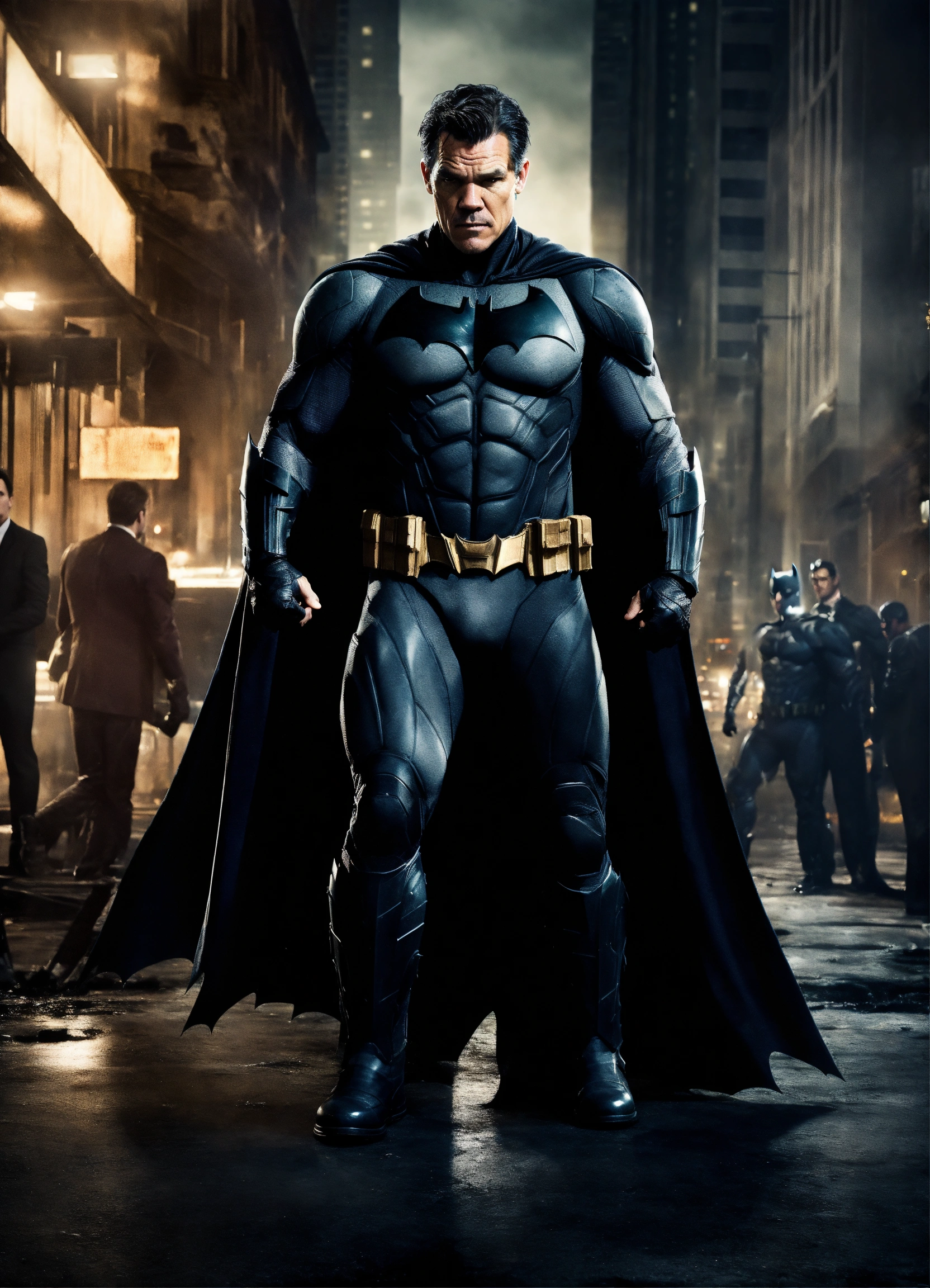 Lexica - Josh Brolin as Bruce Wayne with batsuit in batman movie ...