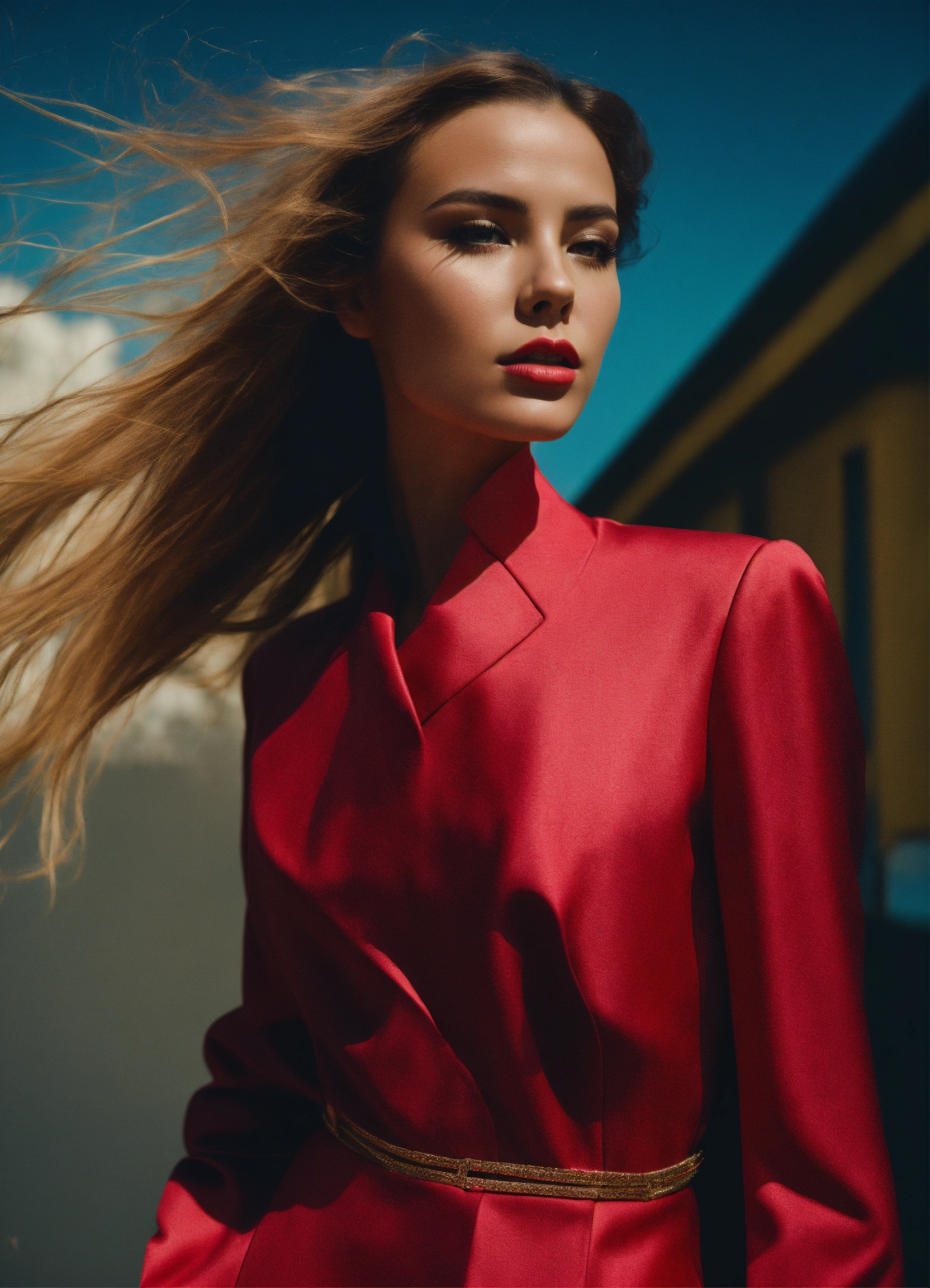 Lexica - Surreal conceptual fashion photography, exposure solargram ...