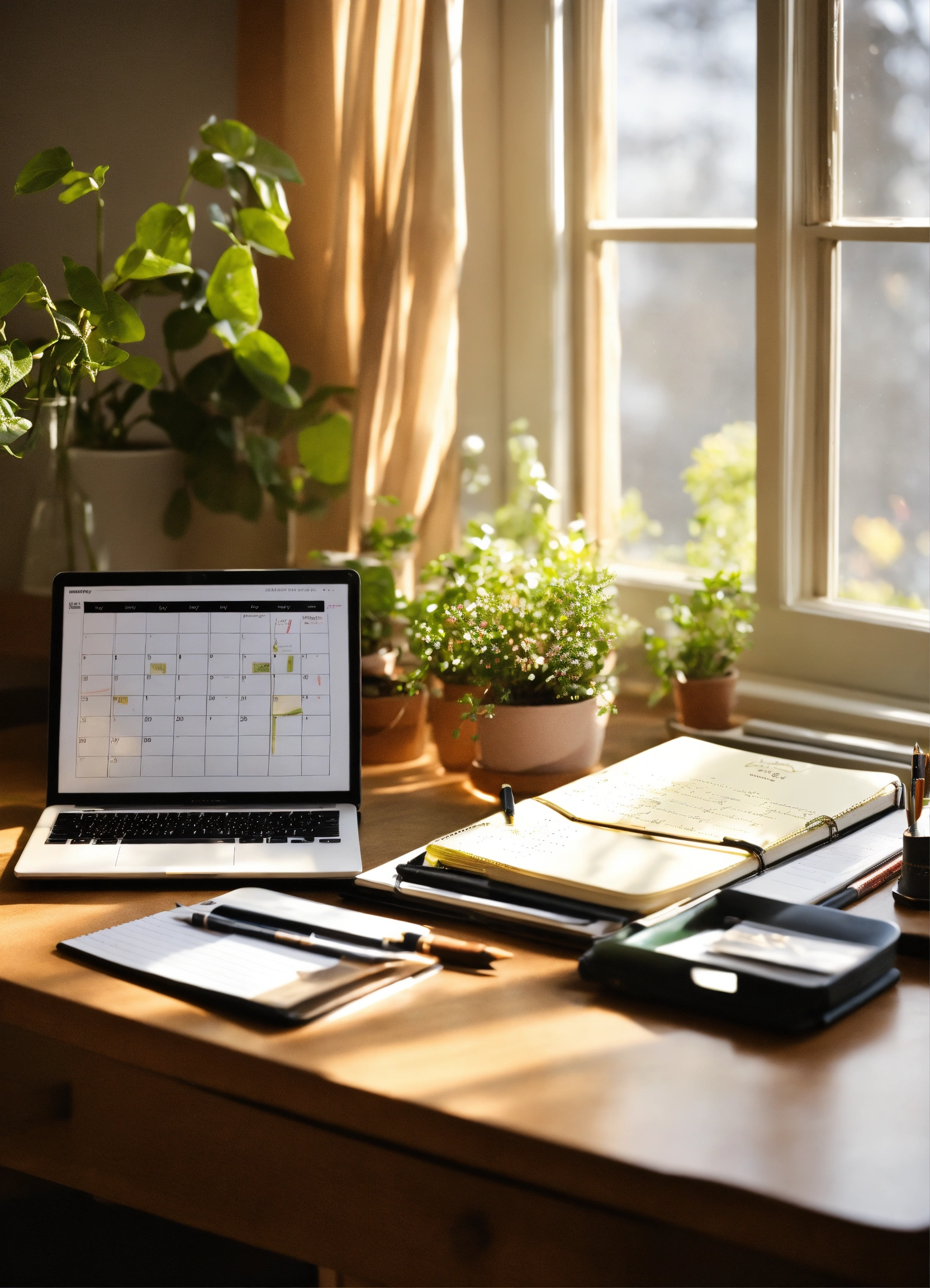 Lexica - A neatly organized desk displaying a completed daily to-do ...