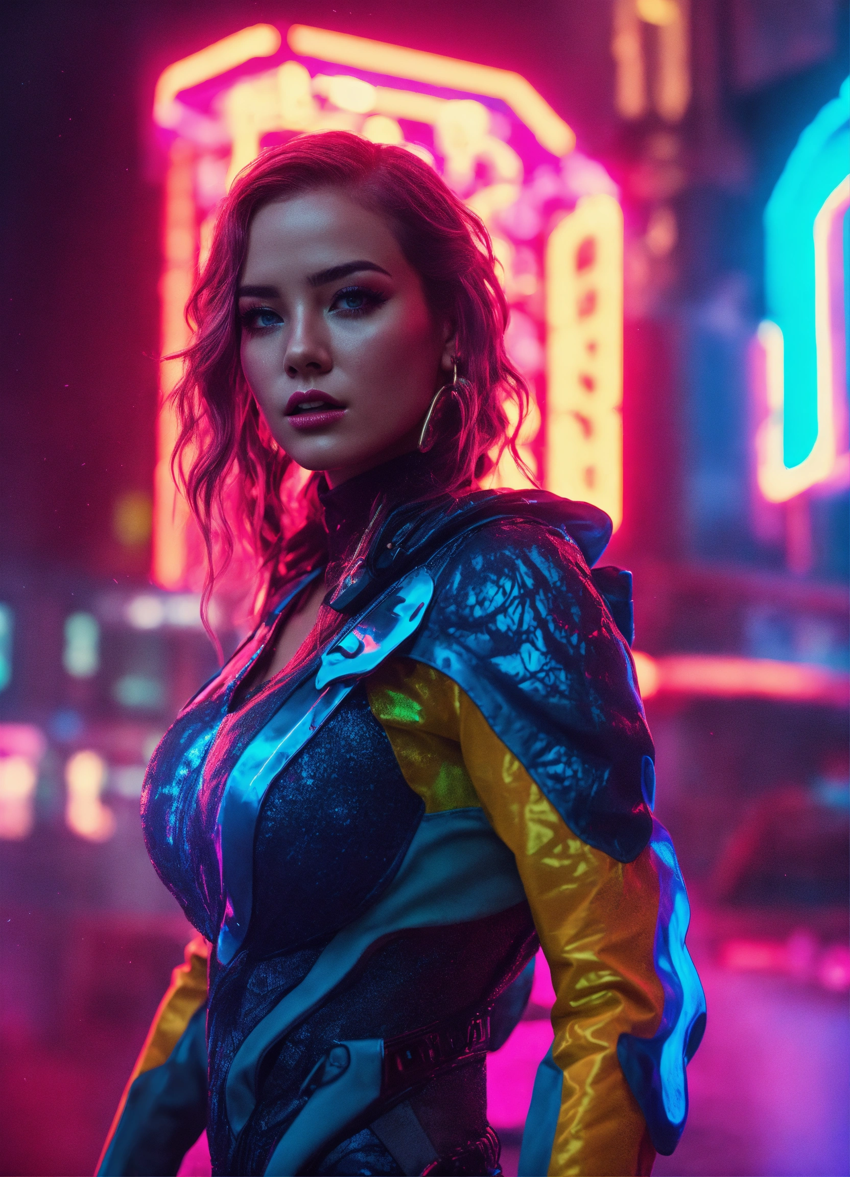 Lexica - Cinematic photography, modern, female siren creature ...