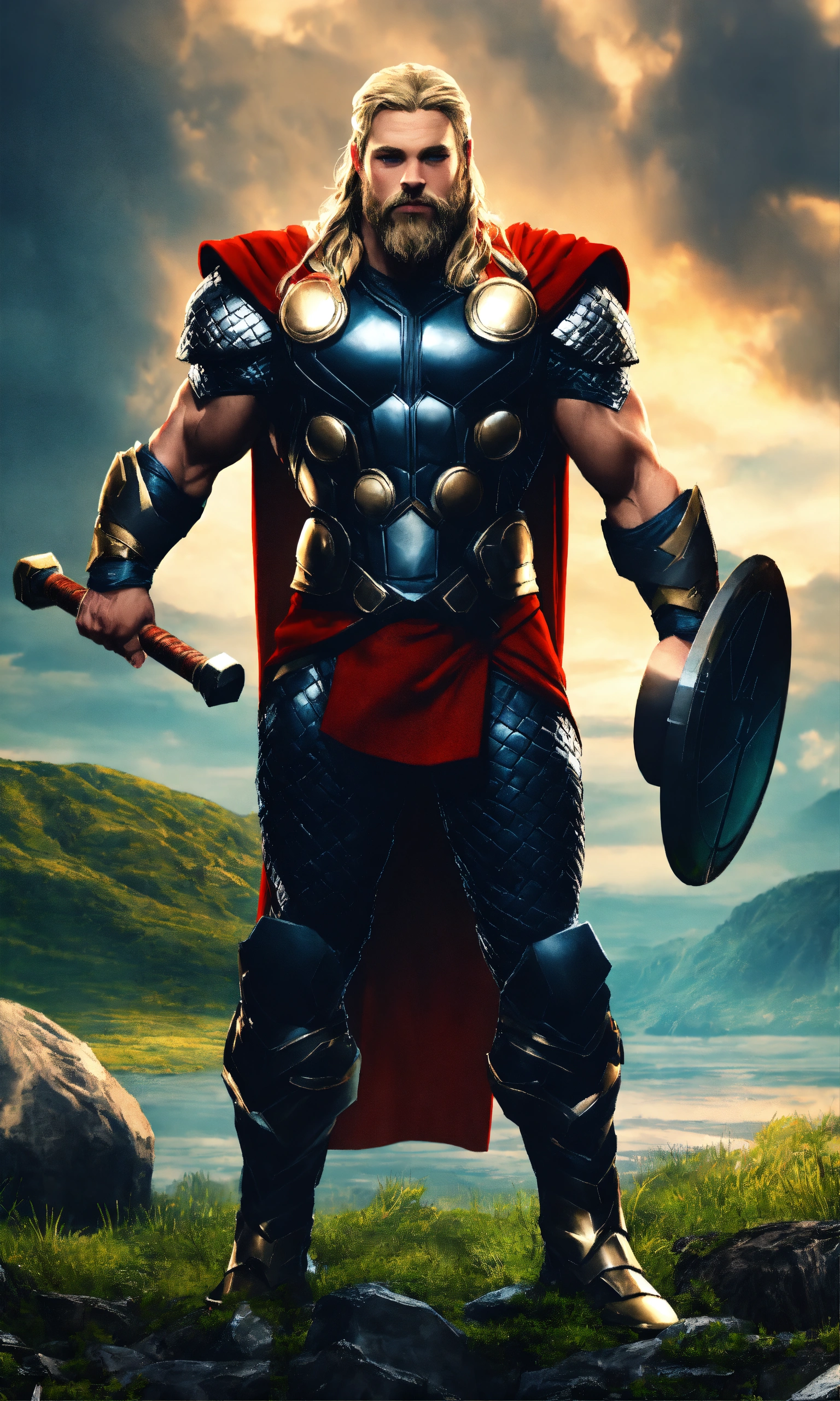 Lexica - Different versions of Thor standing together, nature ...