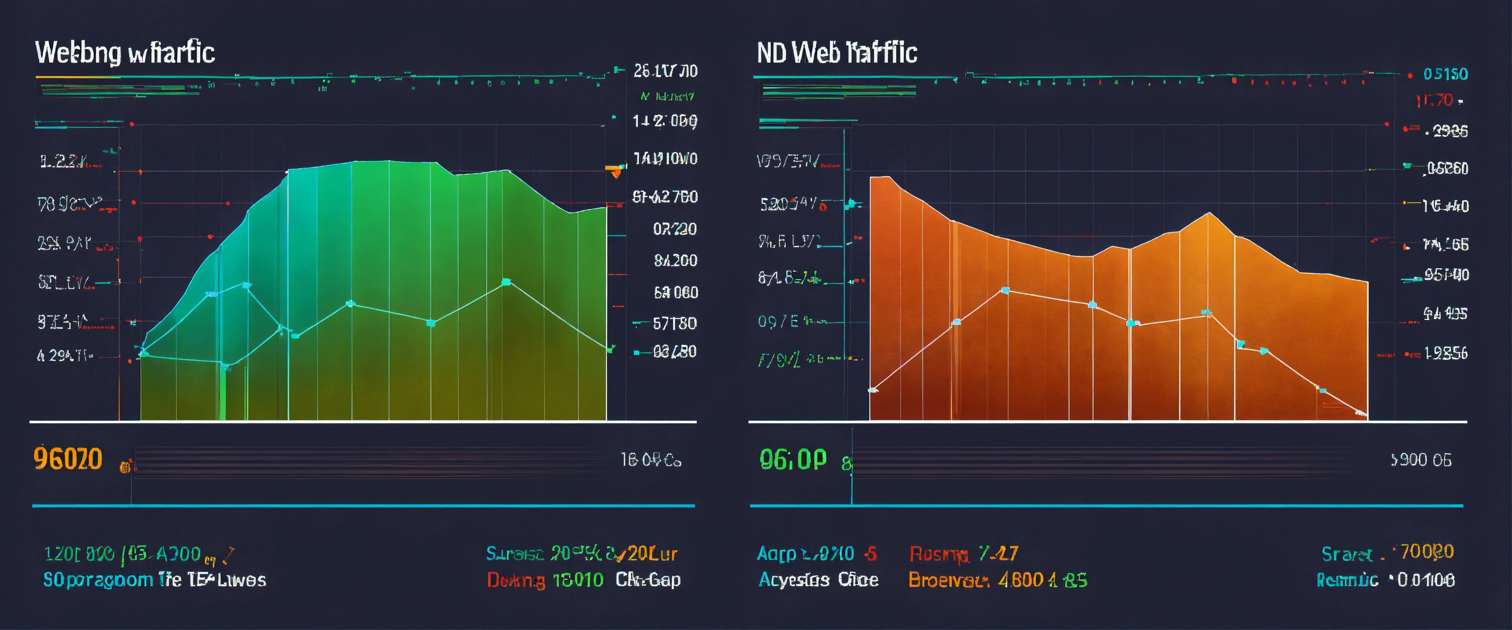 Lexica - Graphs depicting increasing web traffic, great strategy, high ...