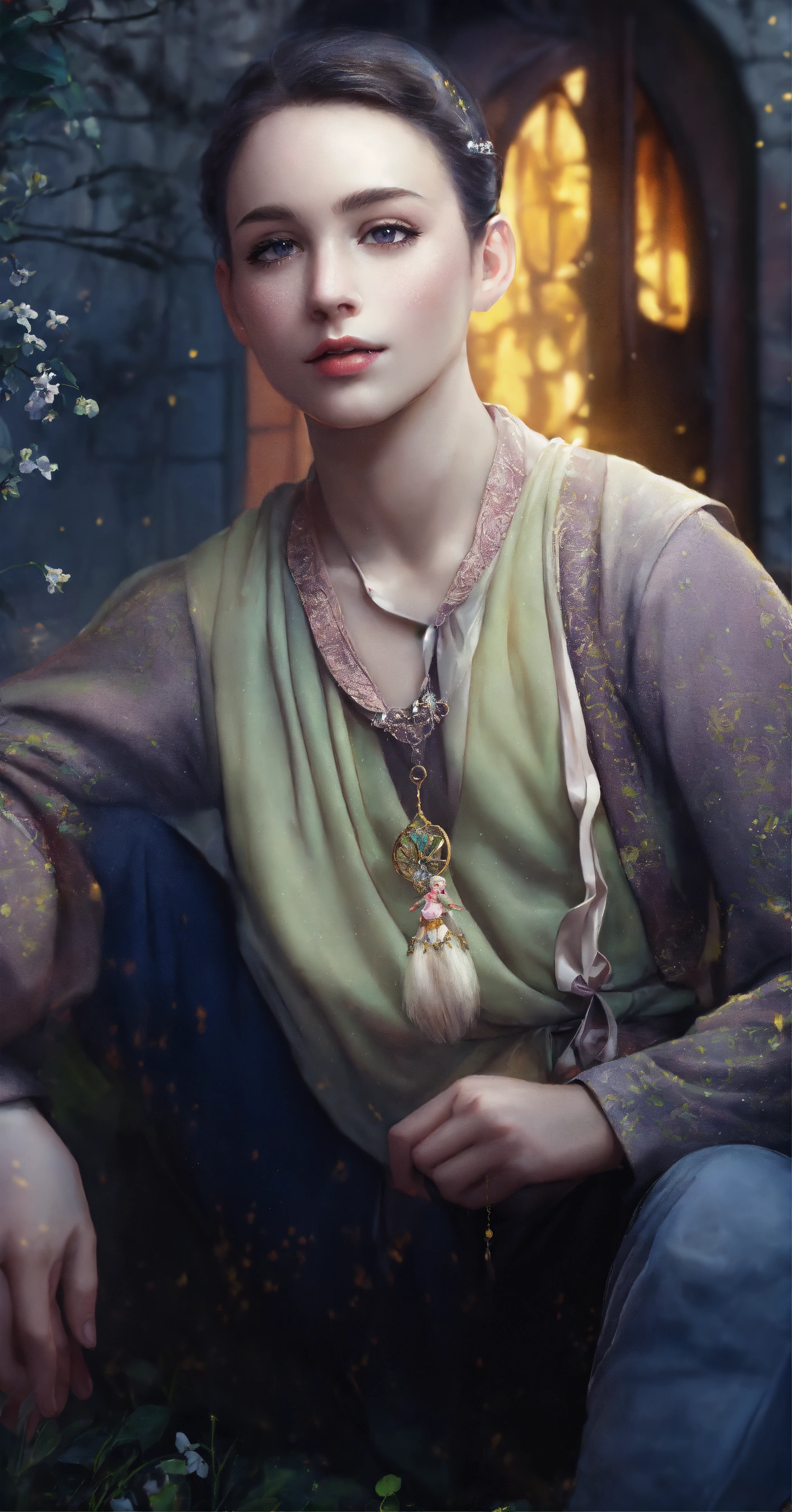 Lexica - Make a realistic fairy tale illustration