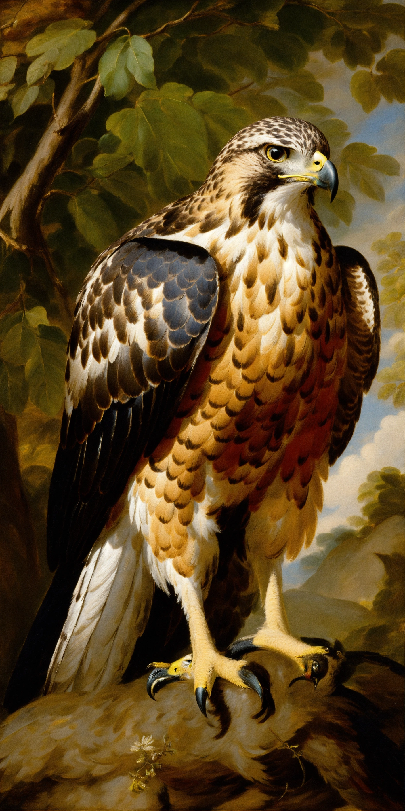 Lexica - A hawk by Peter Paul Rubens
