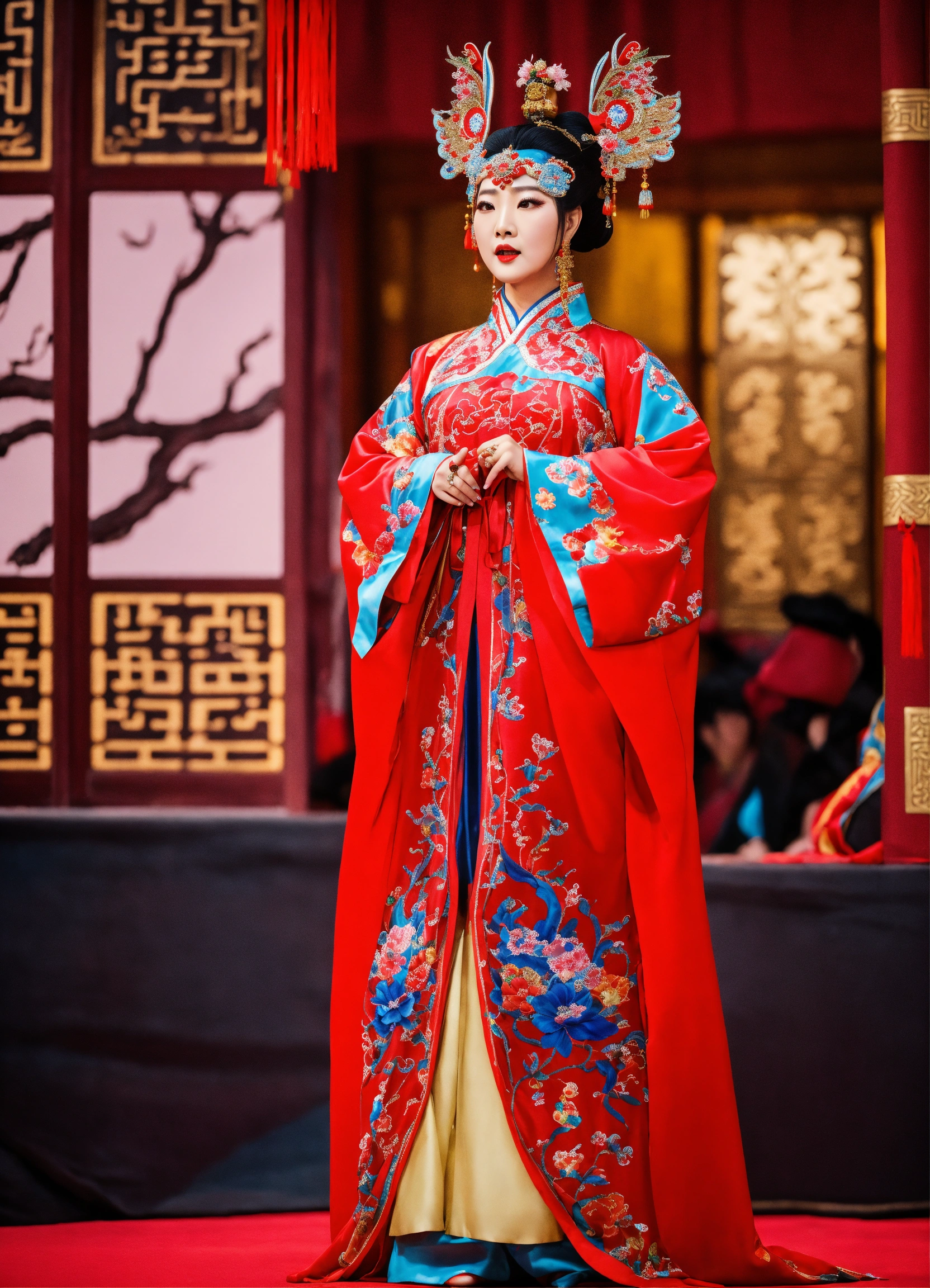 Lexica - Chinese opera singer un dress