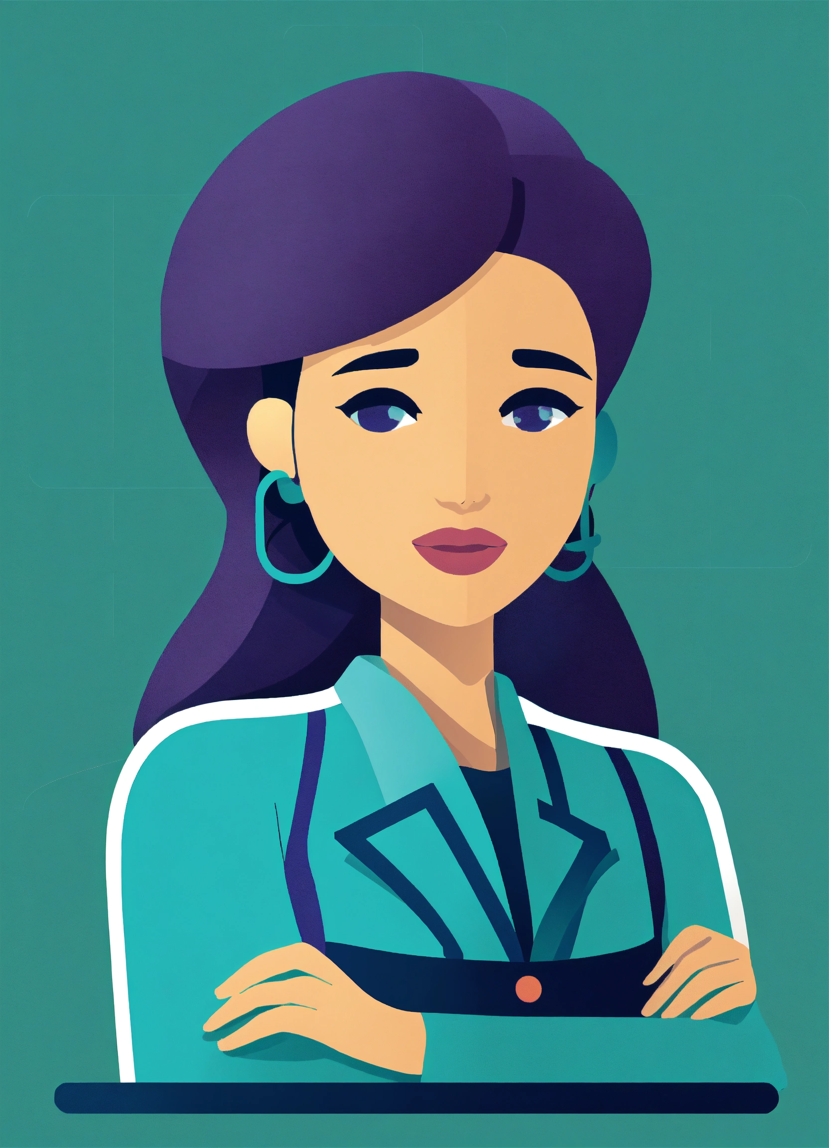 Lexica - A vector icon that represents a tech professional woman ...