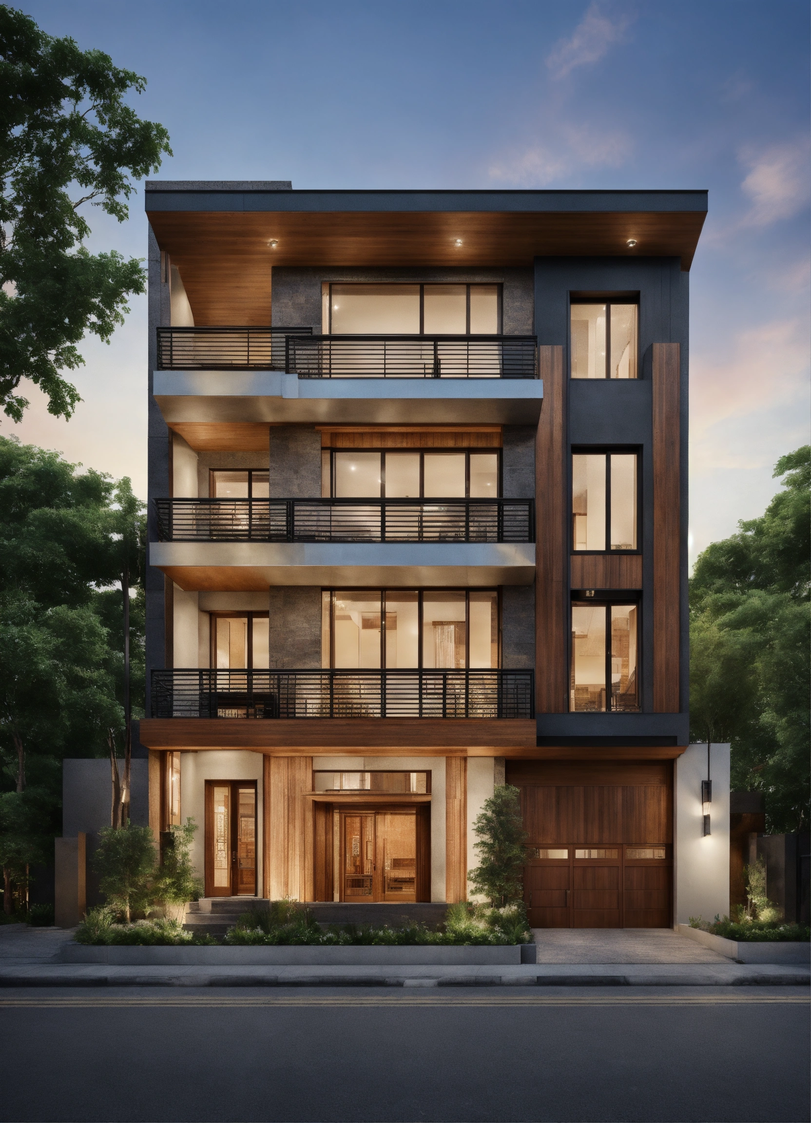 Lexica - Drawing inspiration from contemporary style, this three-level ...