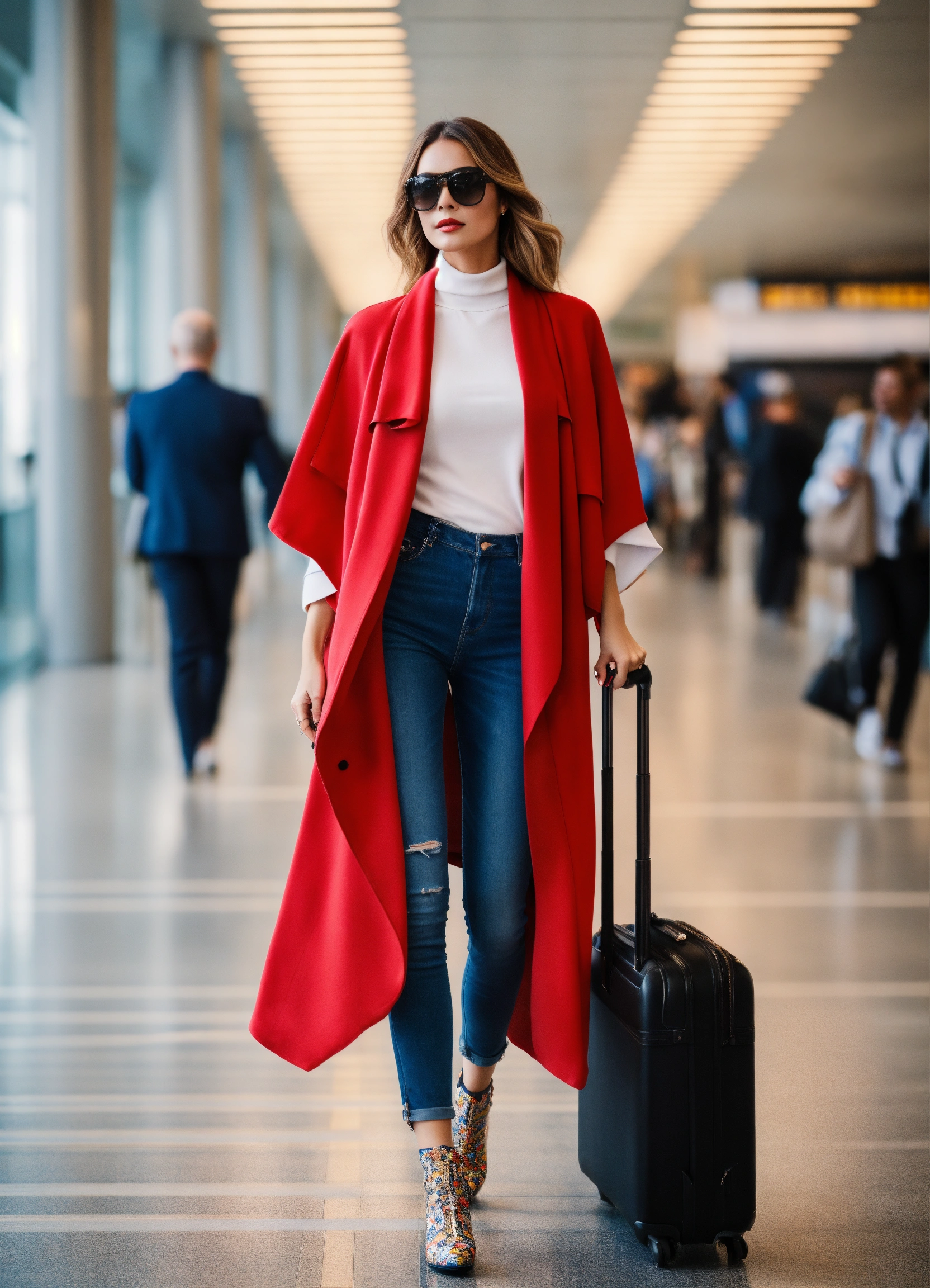 Lexica - Ultra realistic full body photo of fancy female trendy jet ...