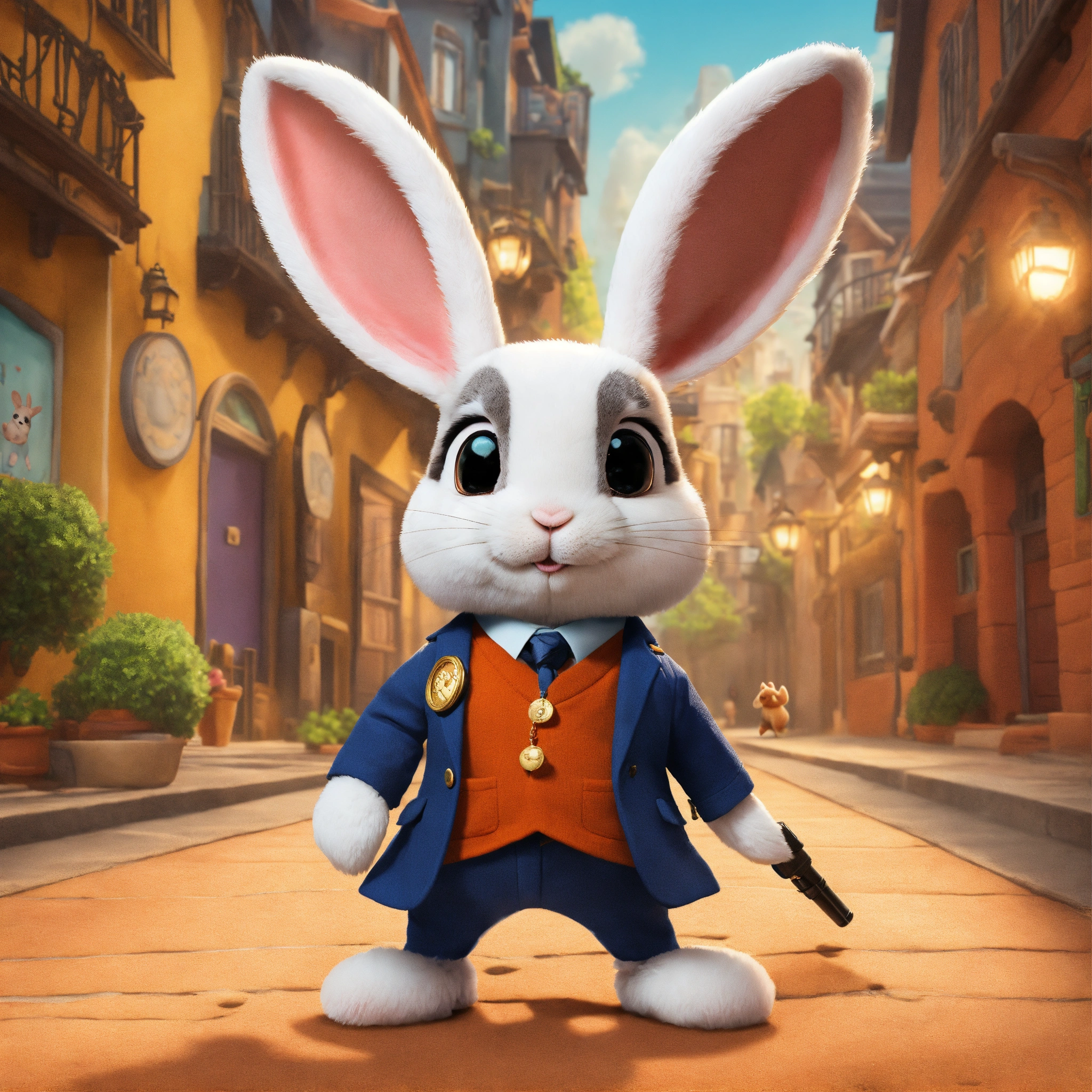 Lexica - Imagine a charming secret agent rabbit, a character that ...
