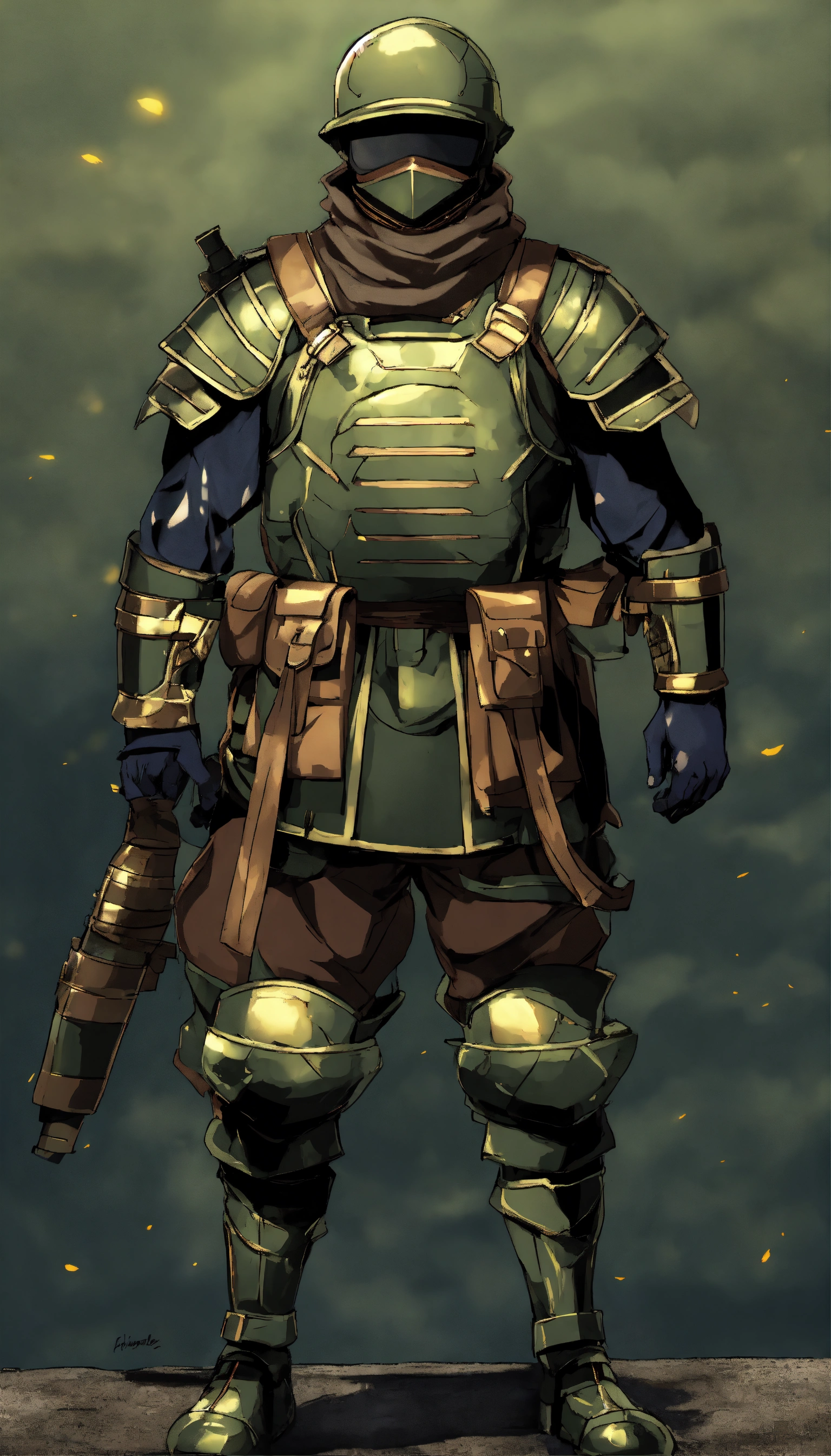 Lexica - Armored Soldier guerilla in hunter x Hunter style