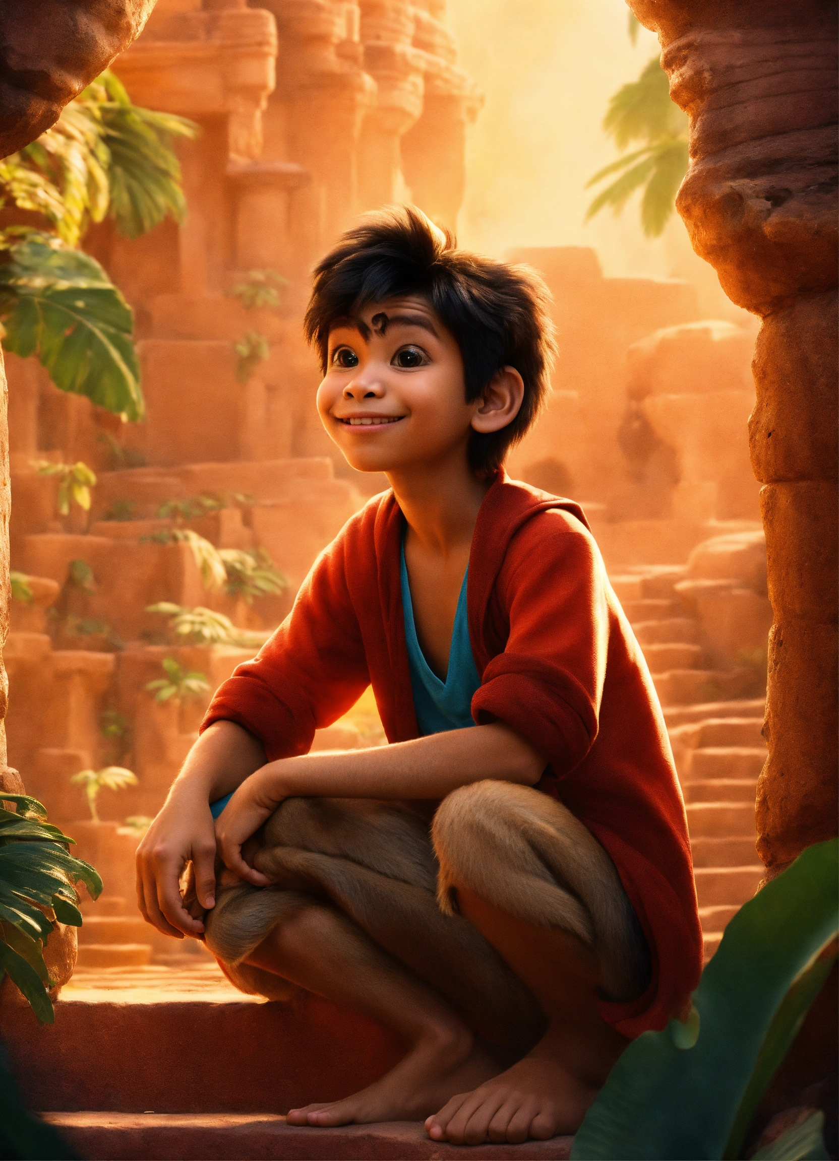 Lexica - A charismatic and adventurous young boy who loves exploring ...