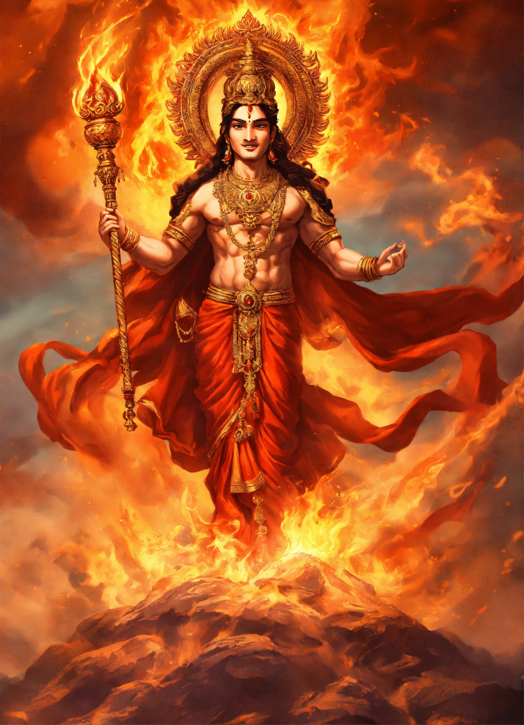 Lexica - Agni God spewing fire