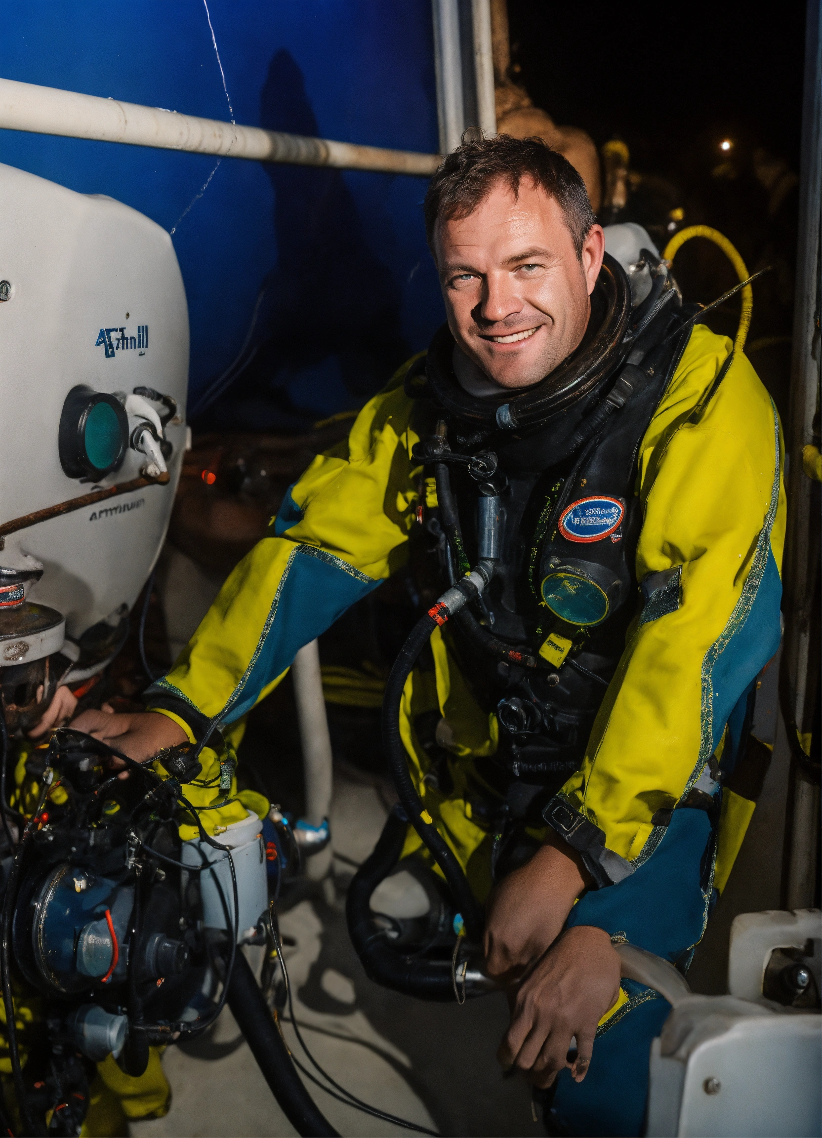 Lexica - Anton Rupert, South African business mongul, goes deep sea diving