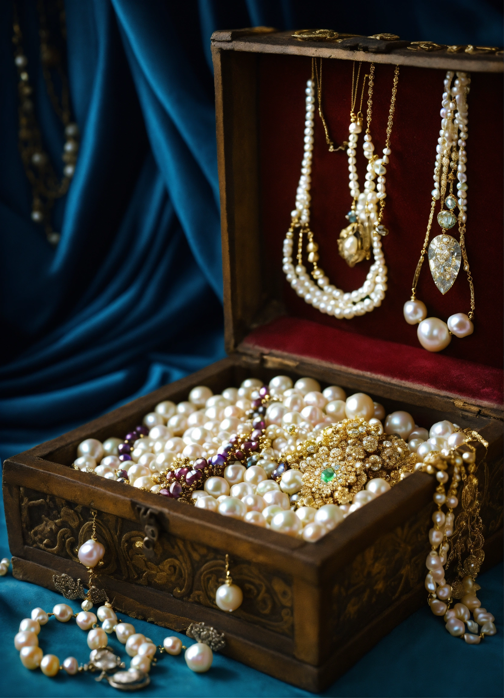 Lexica - A treasure chest of ancient pearls and jewelry