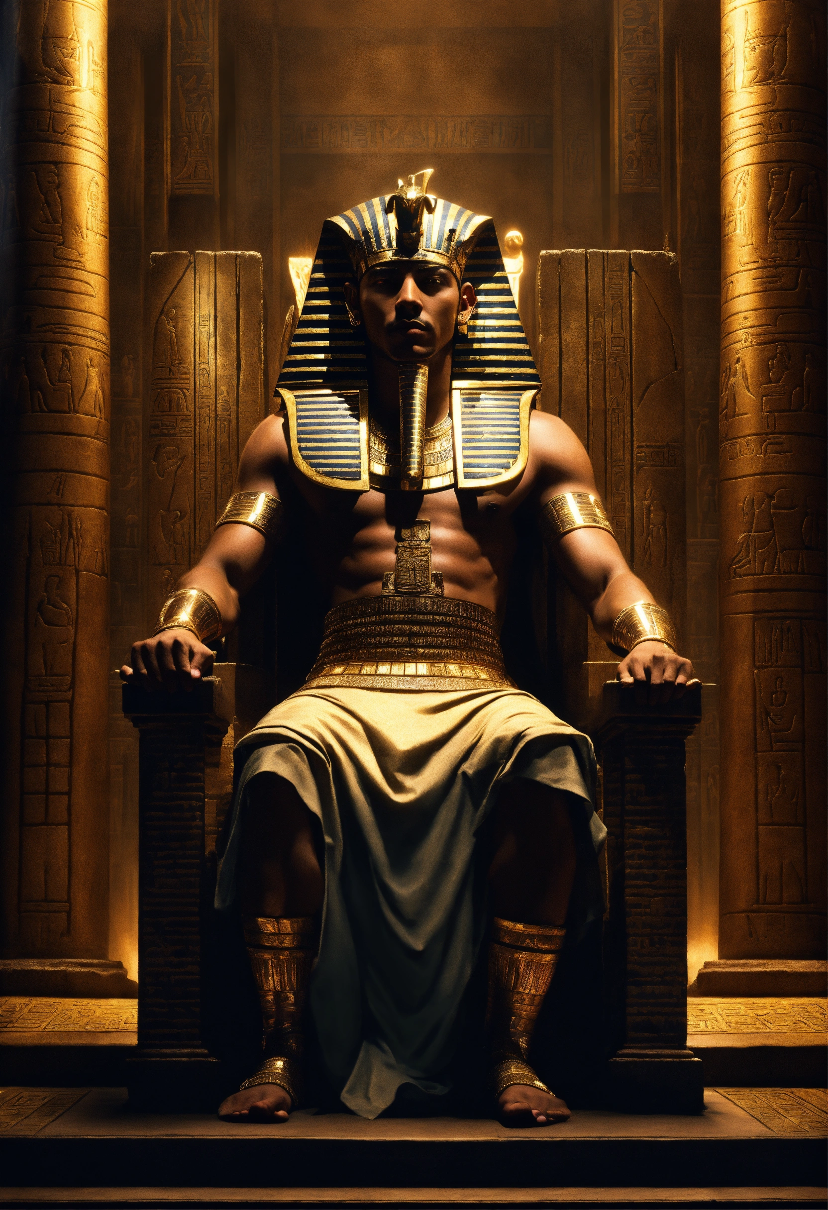 Lexica Dark Fantasy Portrait Evil Ancient Egyptian Male Pharaoh