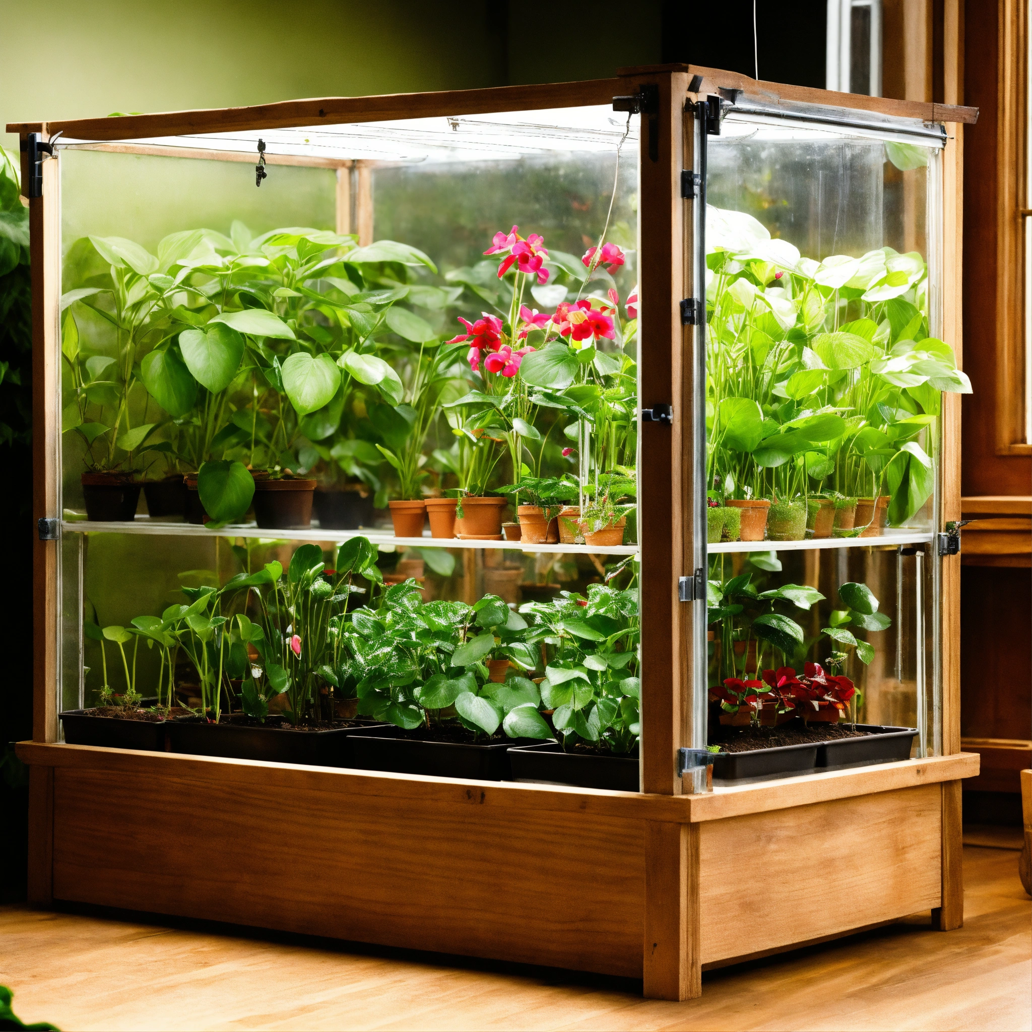 Lexica - Images of small indoor greenhouse