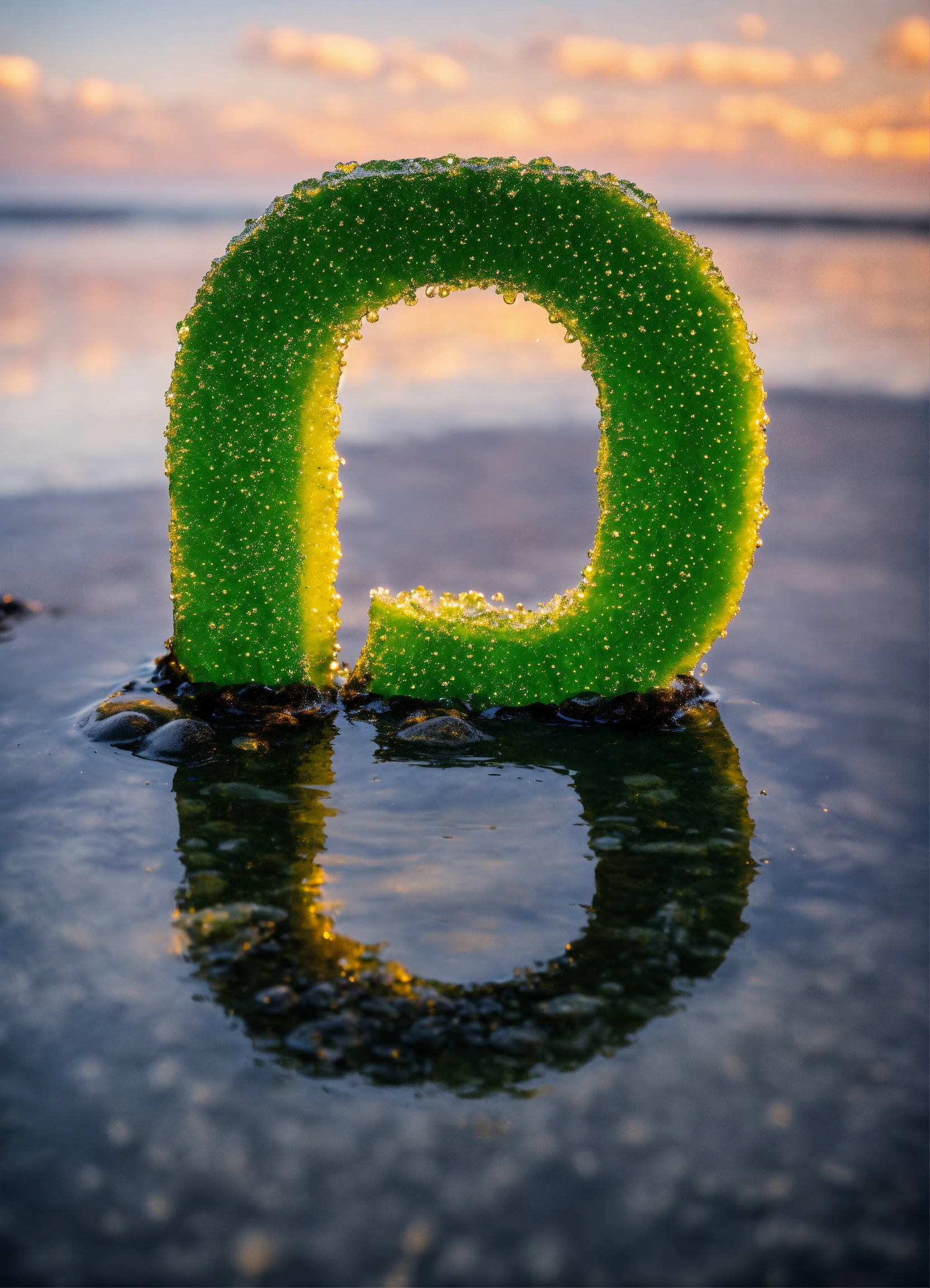 Lexica - The number 60 written in water