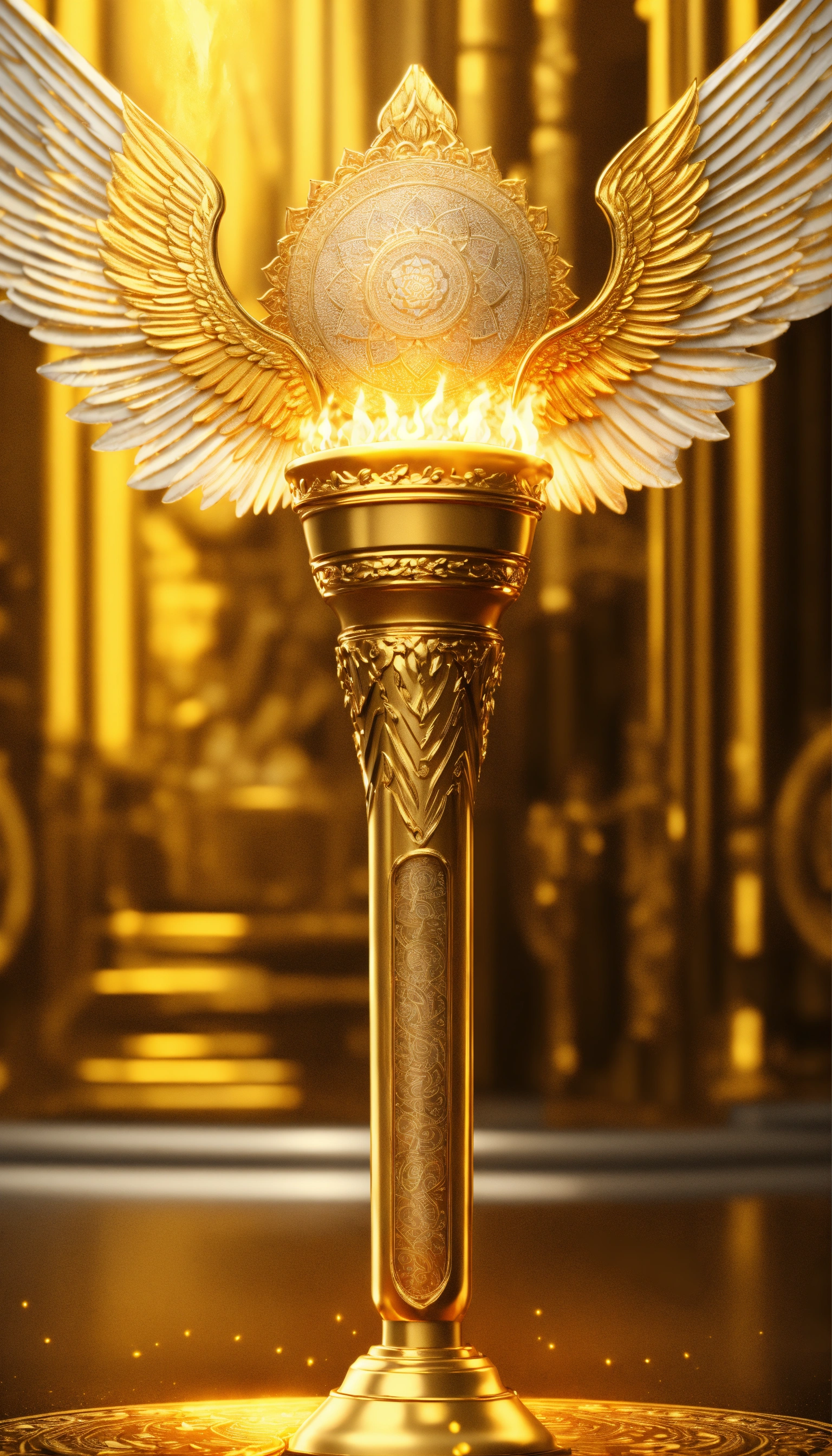 Lexica - Powerful, detailed torch, digital illustration, real, 3D ...