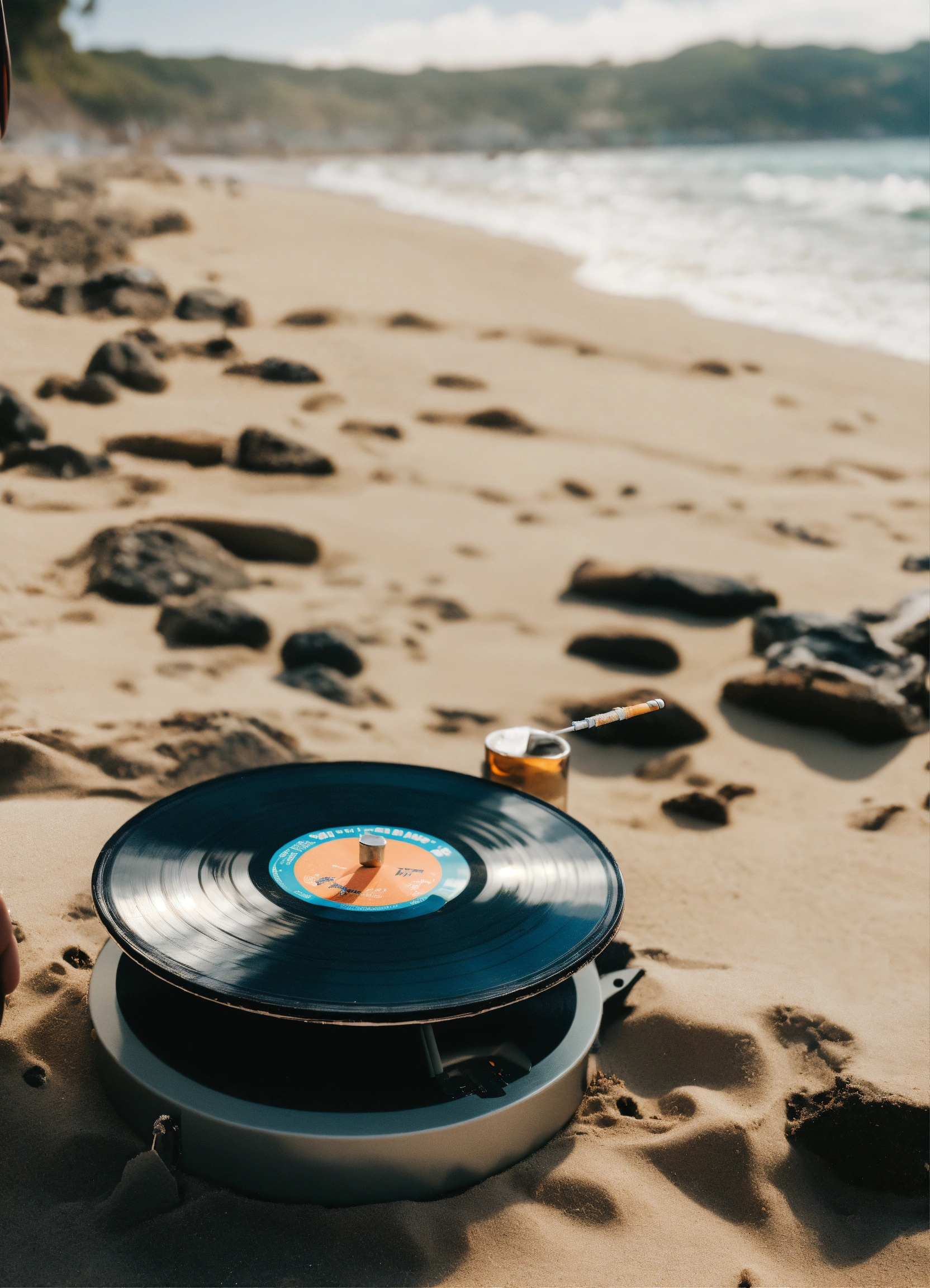 Lexica - A small vinyl record which has been made into an ash tray. set ...