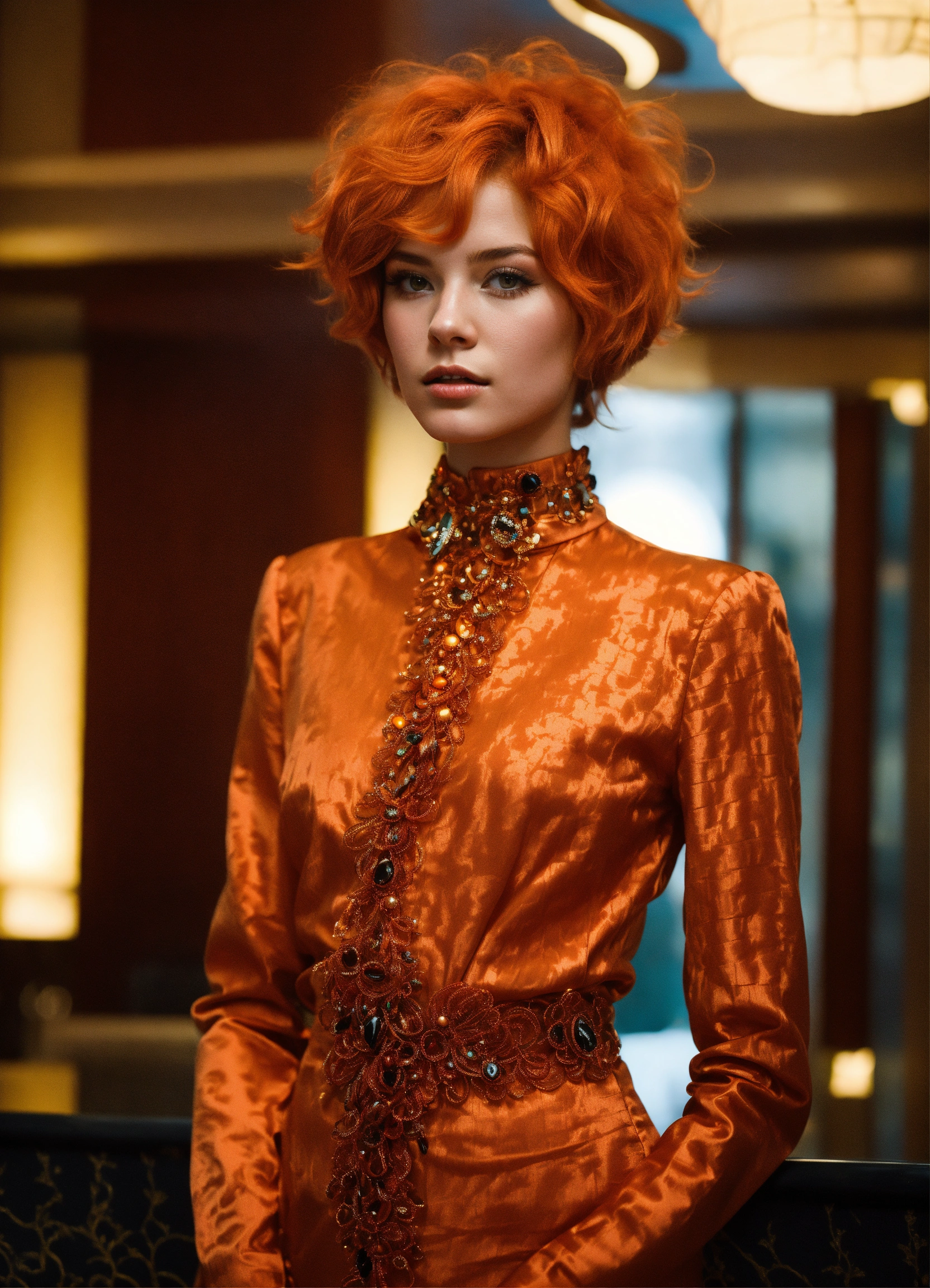 Lexica - Gorgues two 20-year-old human looking alien female with ...