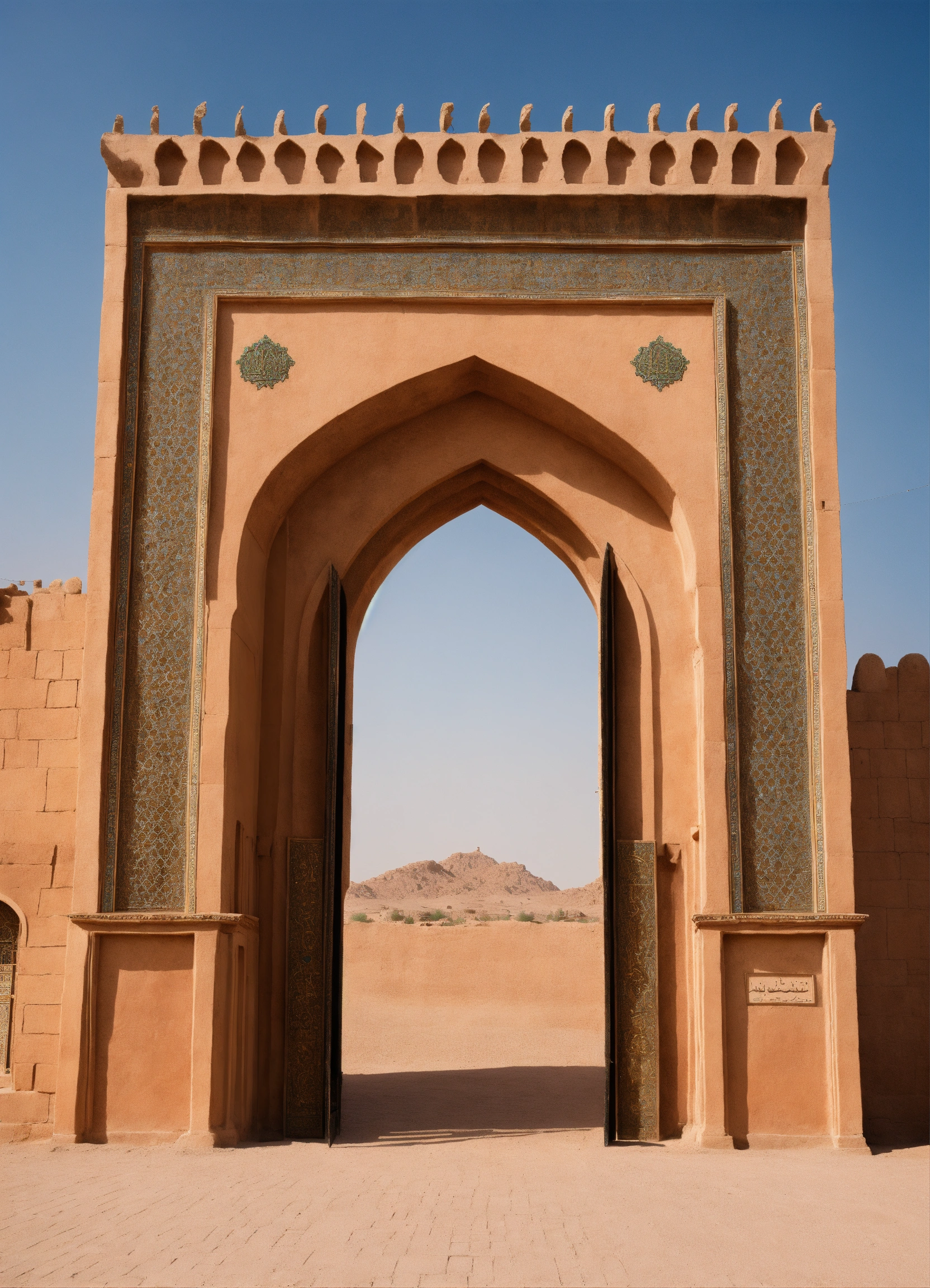 Lexica - Arabian Saudi Arabia castle arch gate