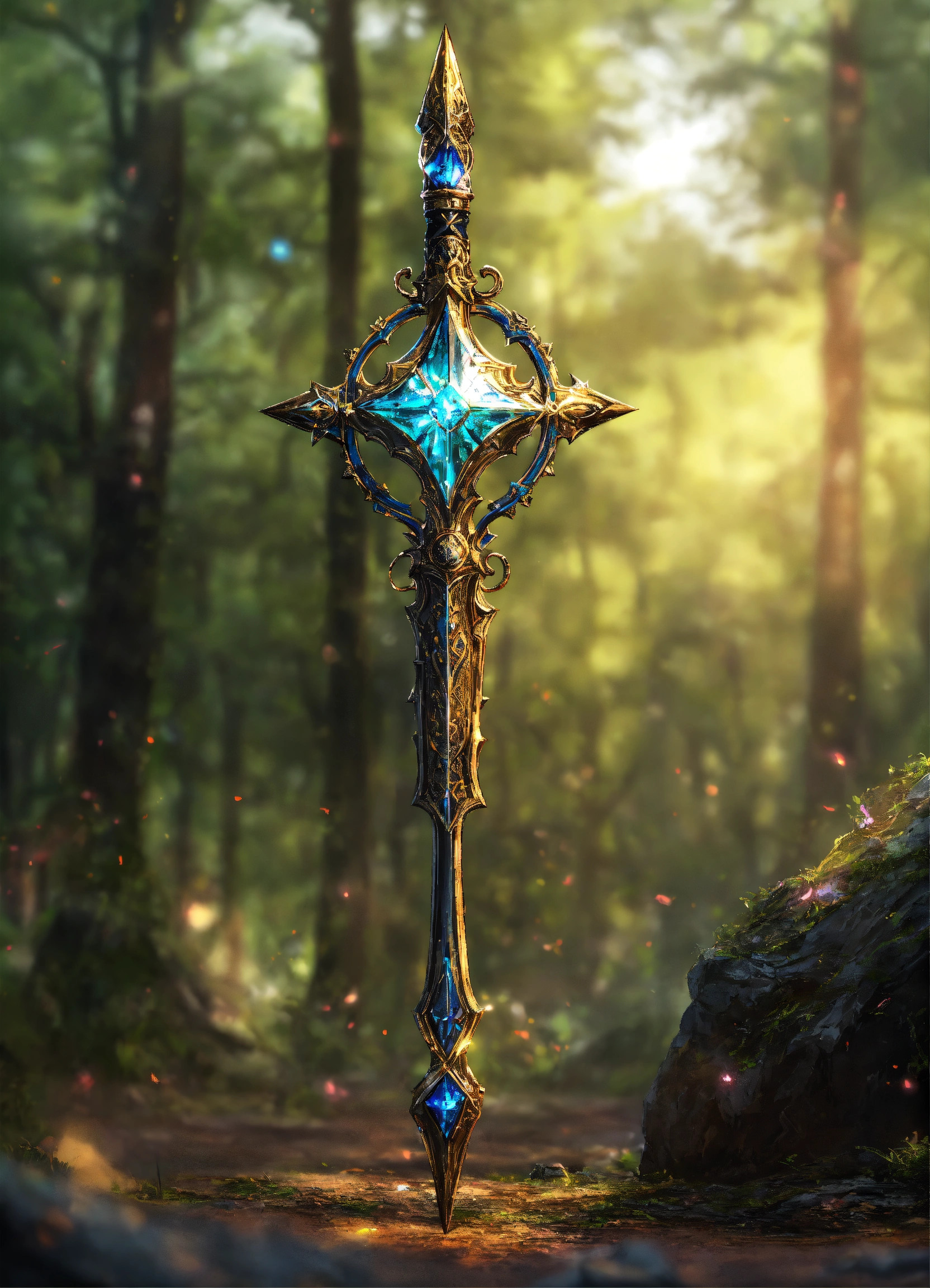 Lexica - MAGICAL spear, weapon only, NO PEOPLE