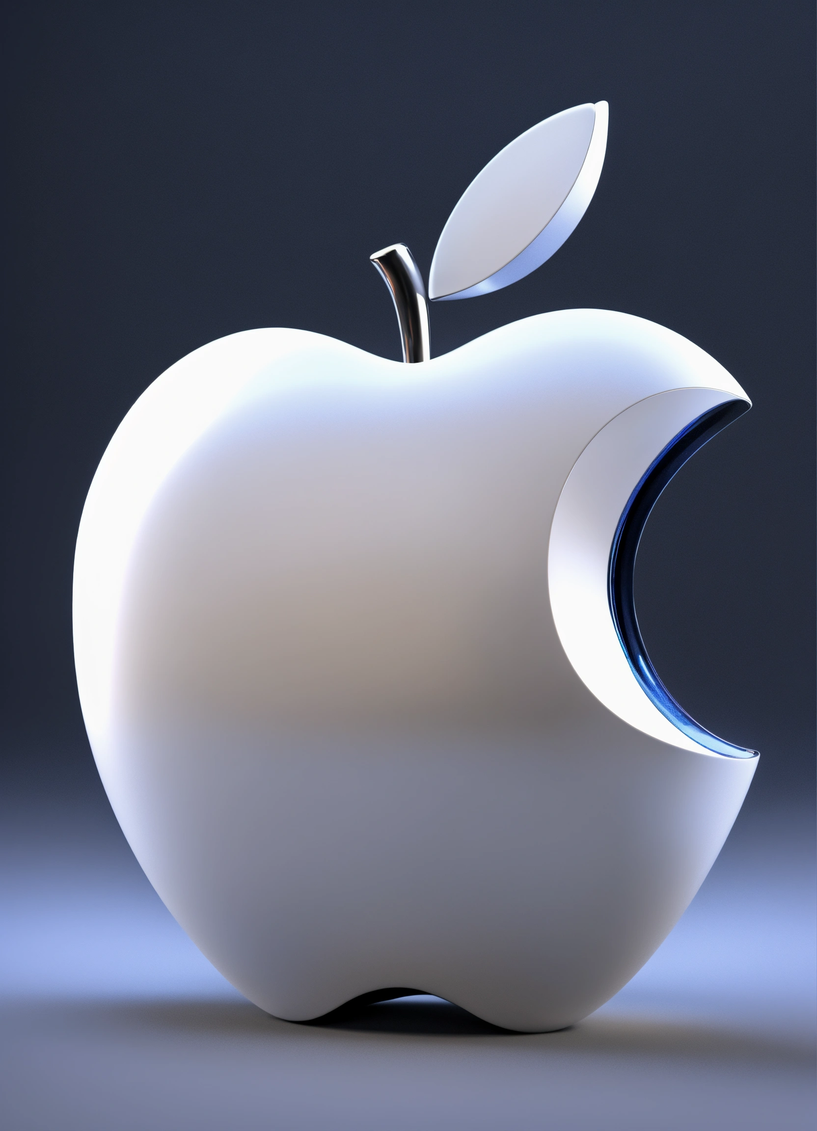 Lexica - A 3d apple icon, front view, hyper realistic, photorealistic ...