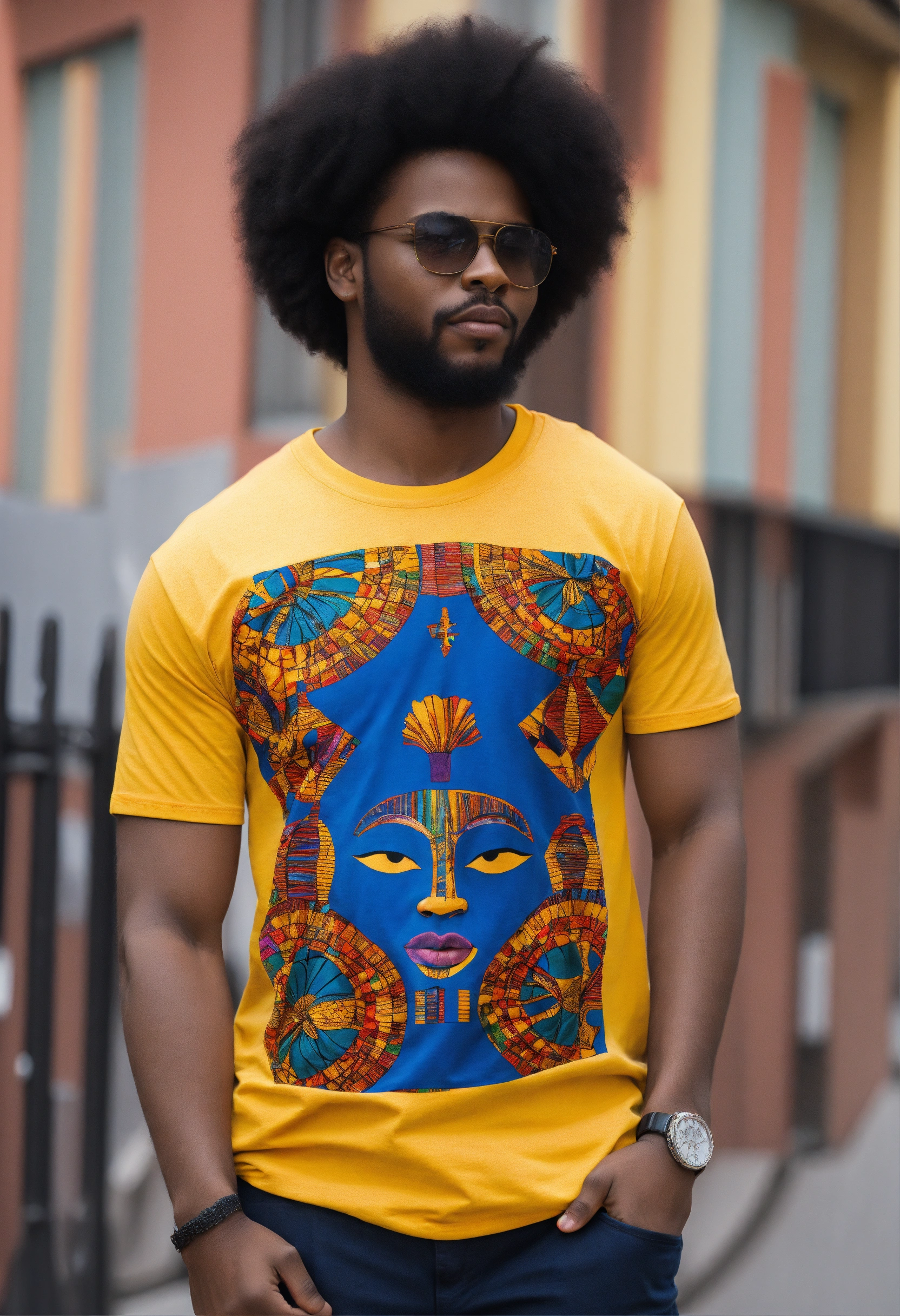 Lexica - Generate me stylish tshirts, african inspired, featuring the ...