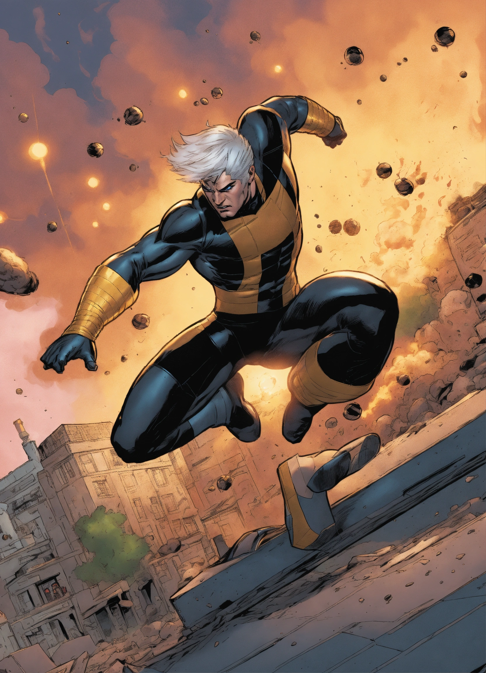 Lexica - Marvel cannonball sam guthrie xmen in action without words or ...