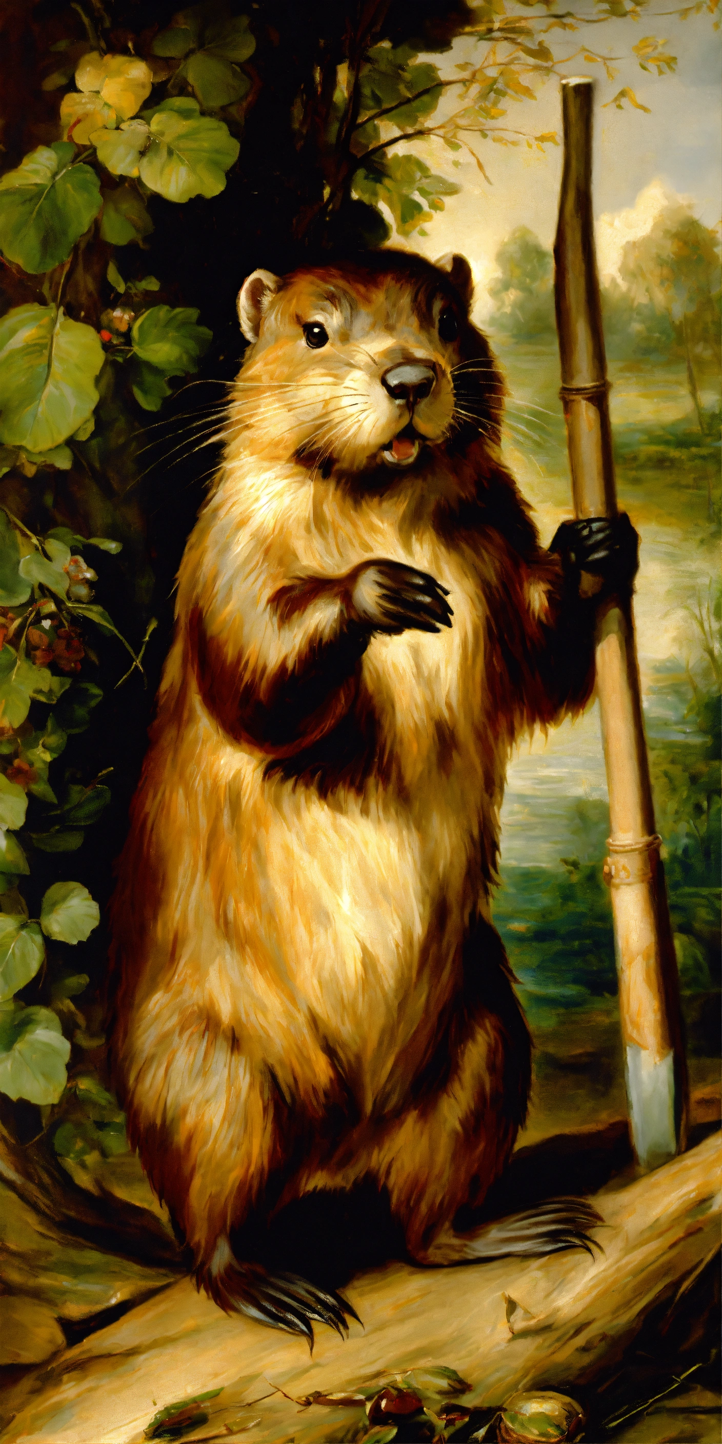 Lexica - A beaver by Peter Paul Rubens
