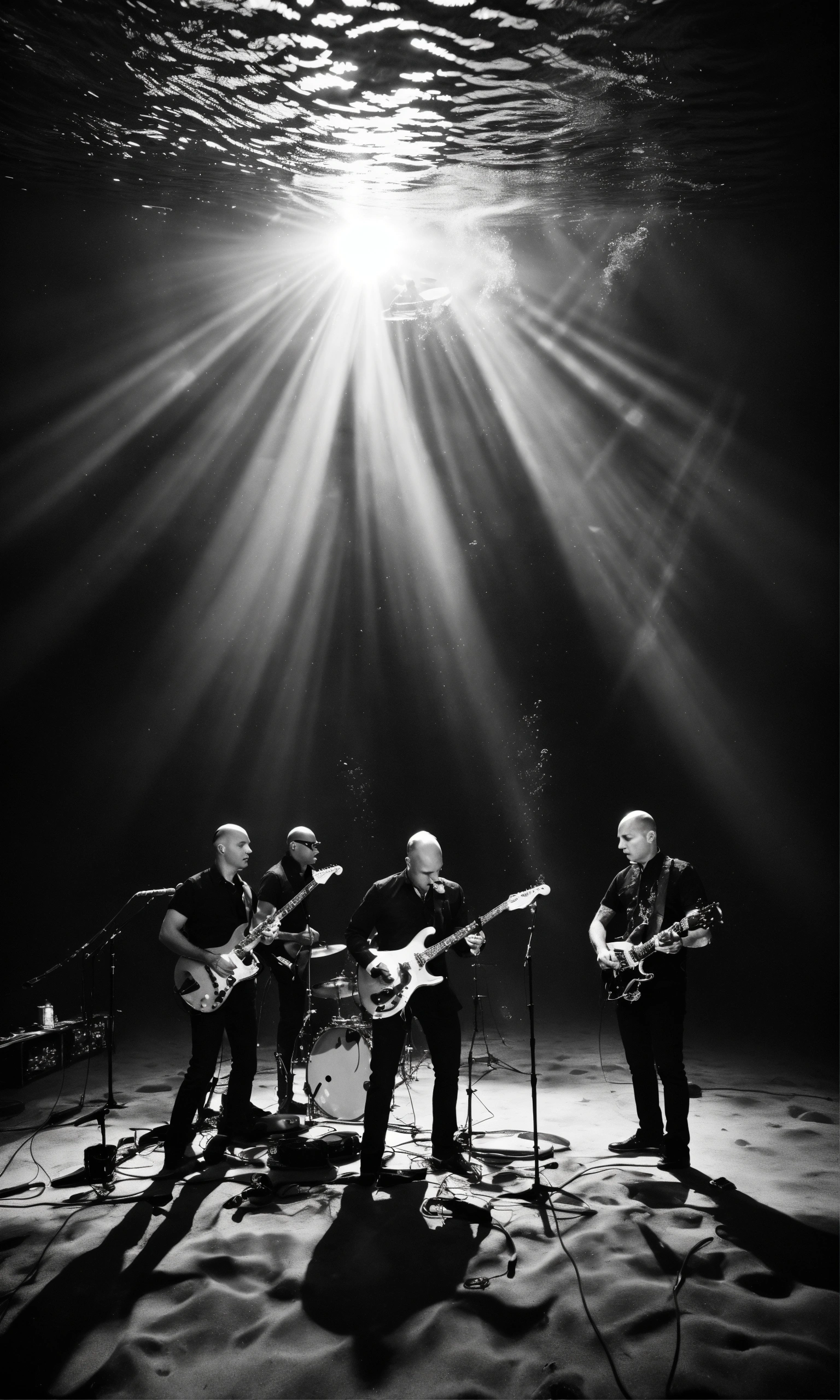 Lexica - Rock band, five members bald guitarist, bald guitarist, bald ...