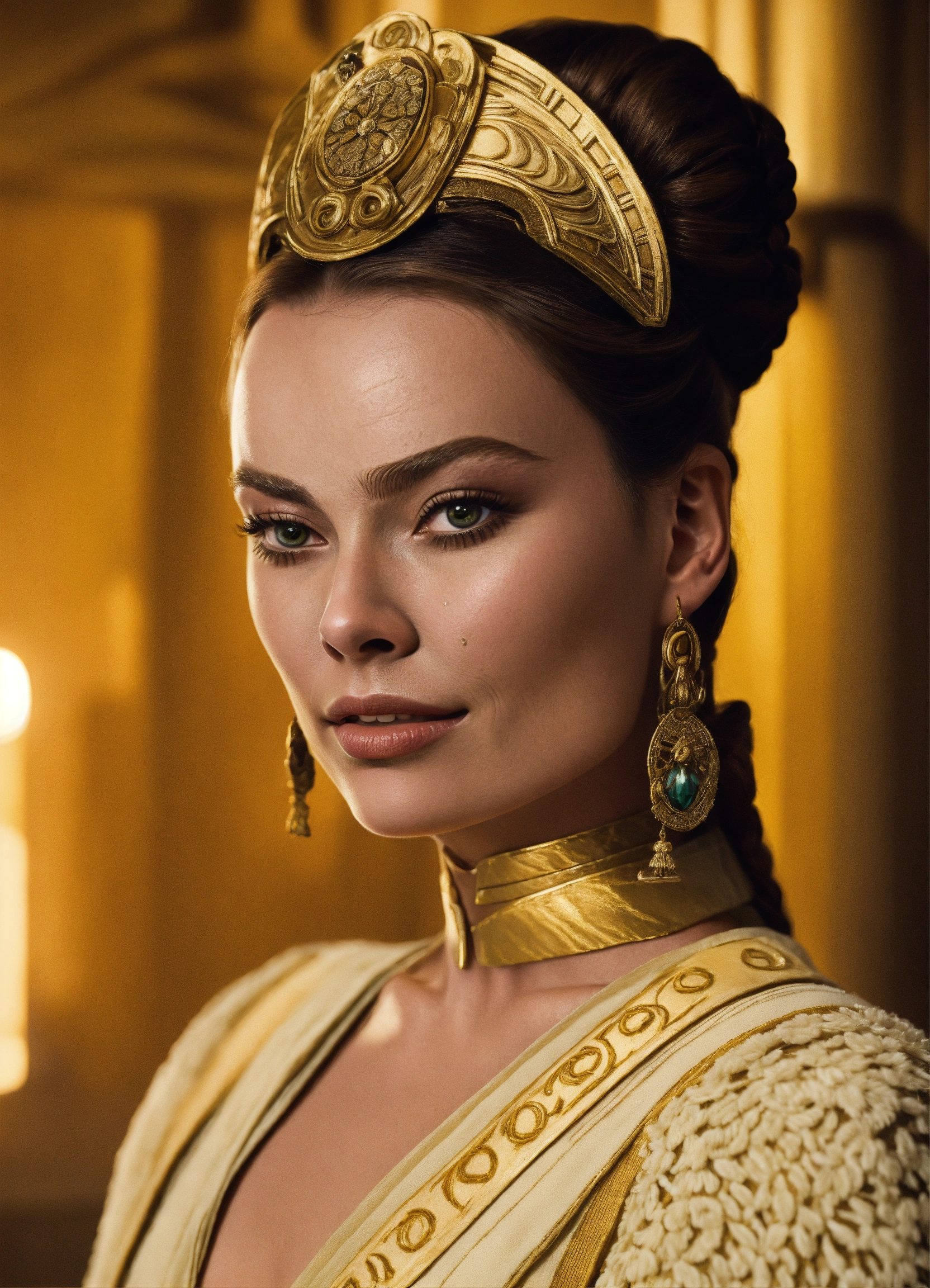 Lexica - Margot Robbie as Padme Amidala