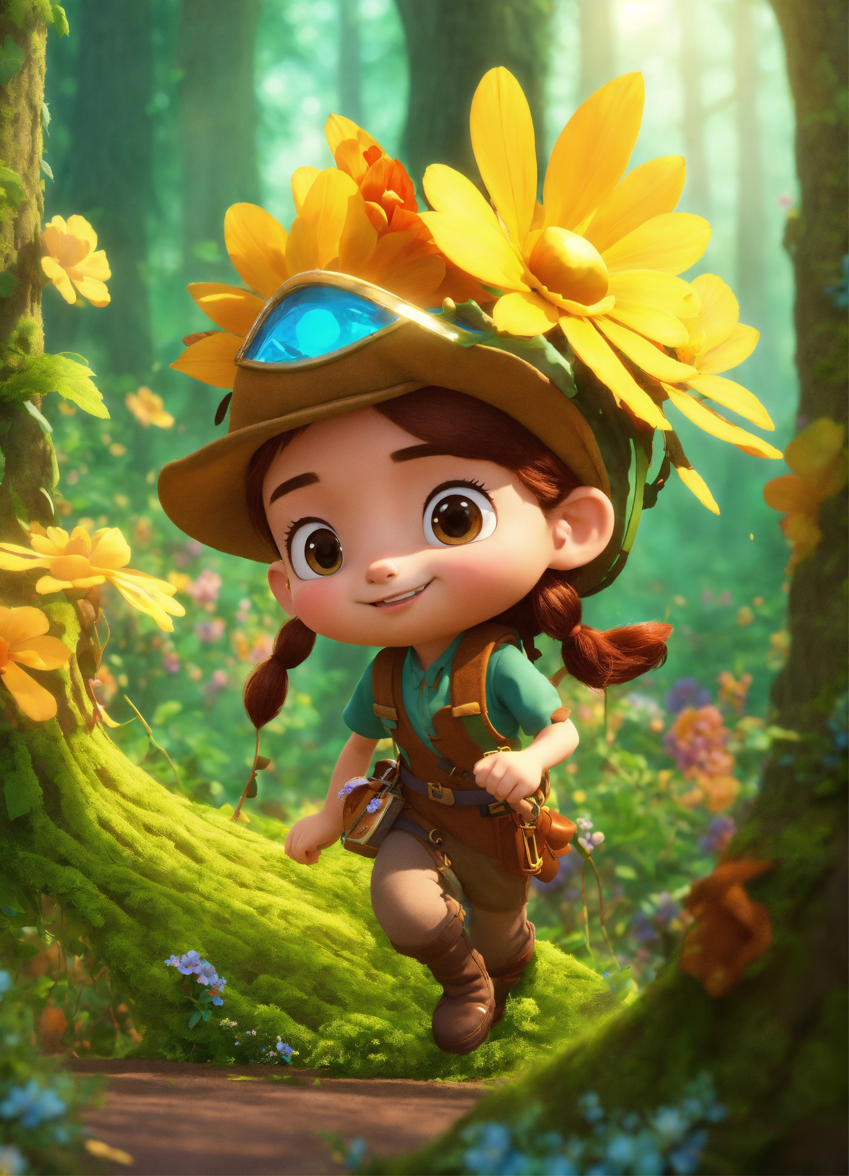 Lexica - Battle, explorers, transformed forest, stronger trees, united animals, forest magic ...