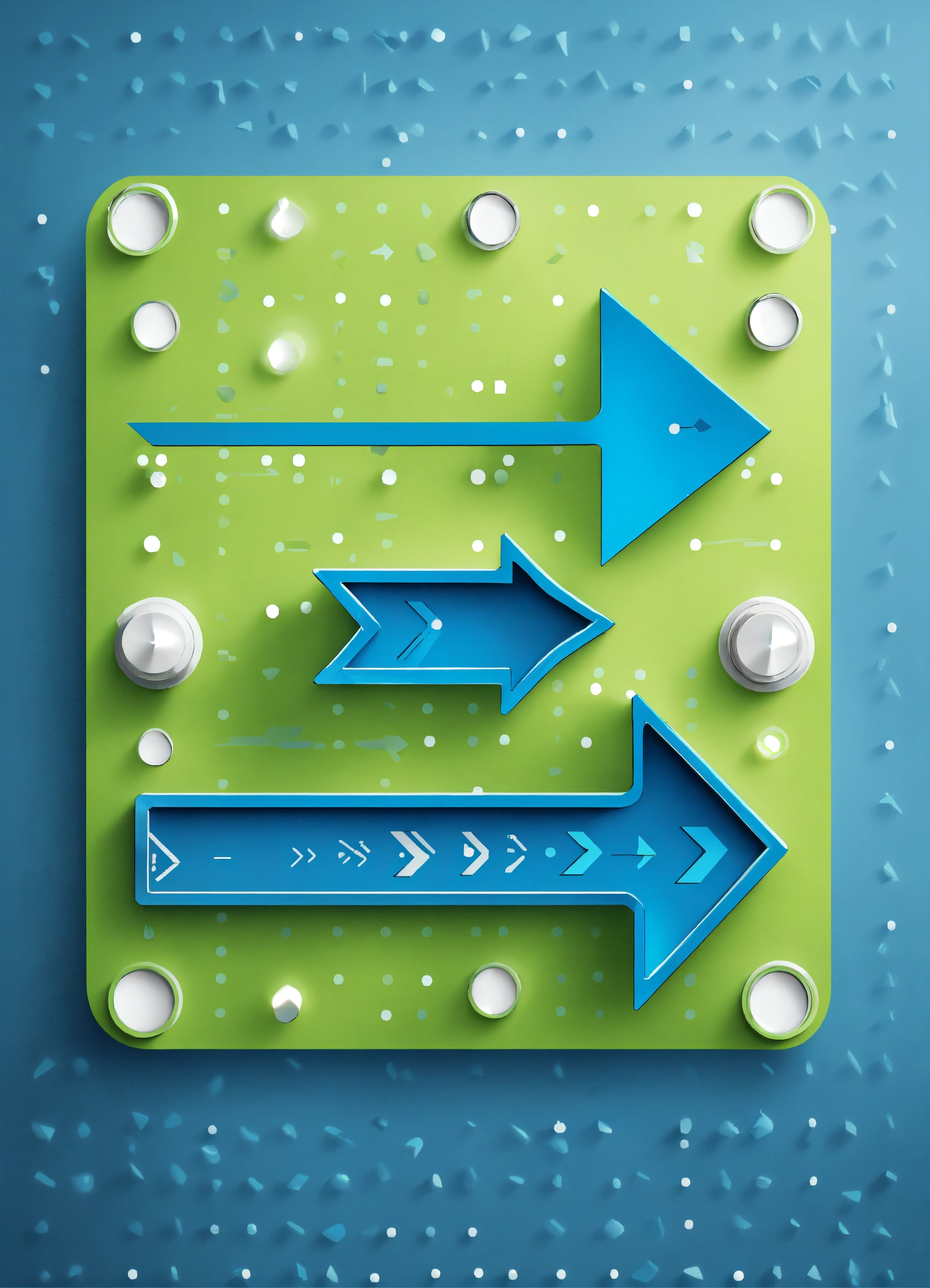 Lexica - Single Arrow icon, with a braille-inspired pattern overlay ...