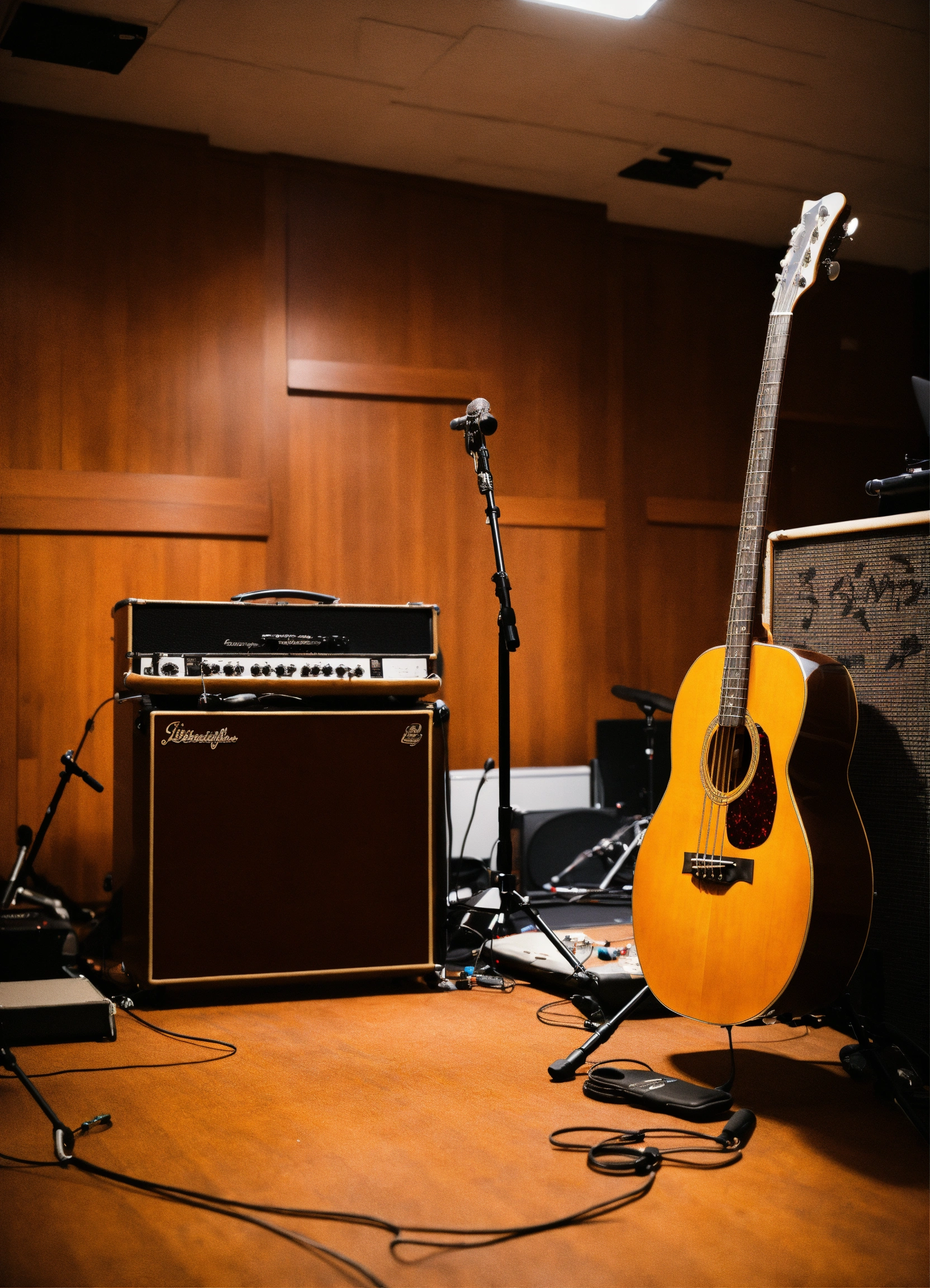 Lexica - Low quality liminal space empty band room lonely nostalgic ...