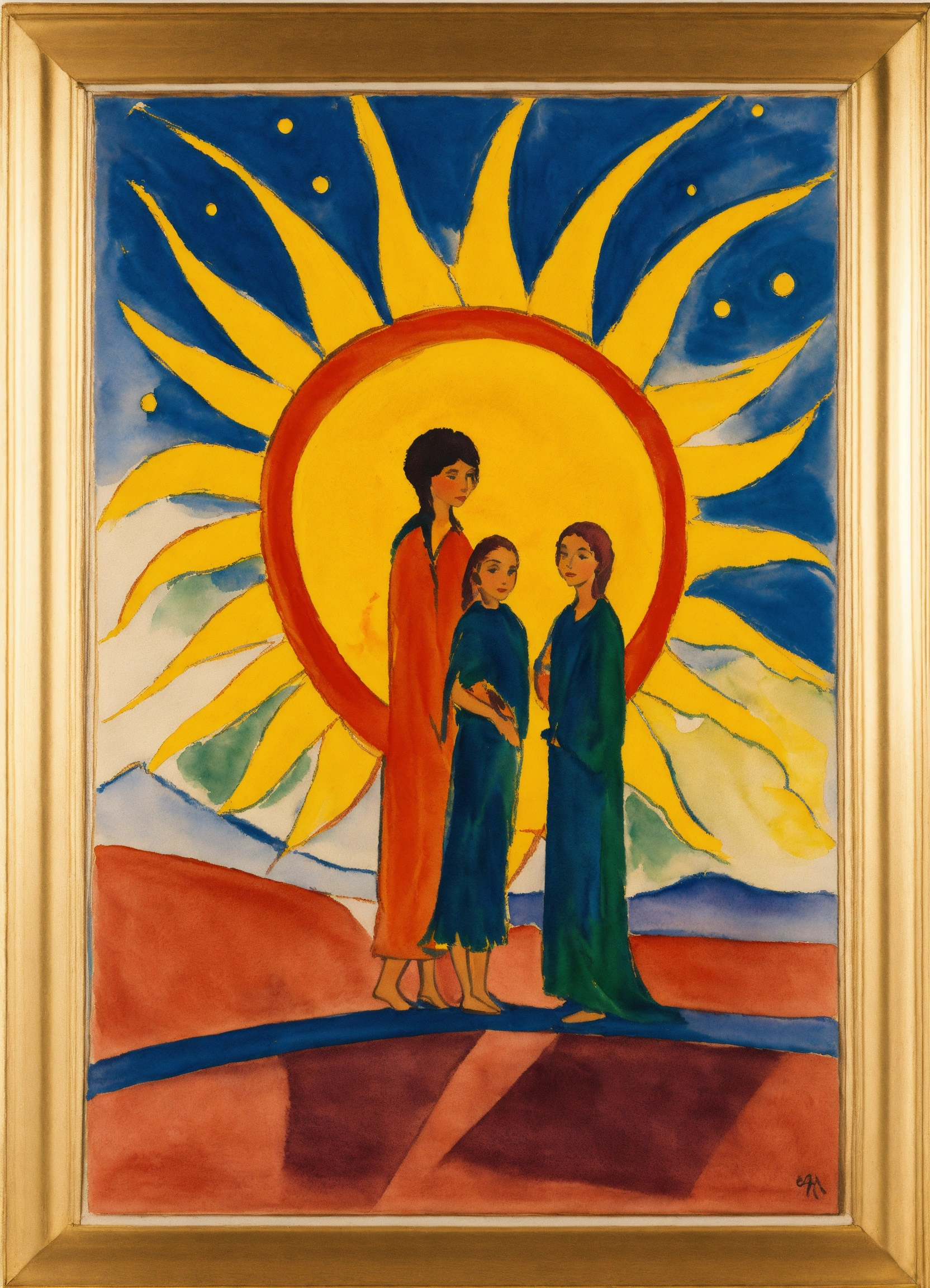 Lexica - Ernst Ludwig Kirchner peinture, aquarelle,representation of ...