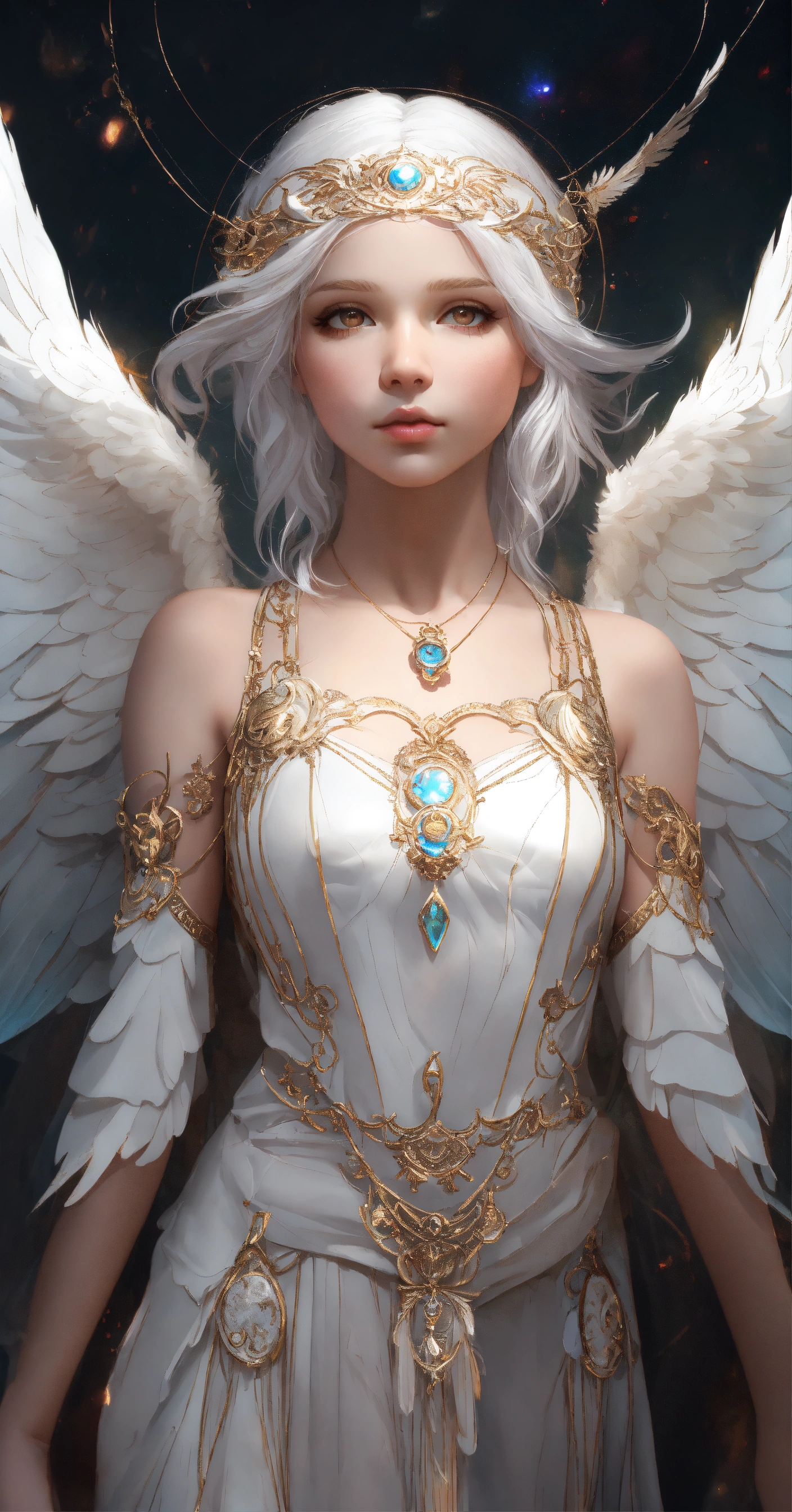 Lexica - Child angel, wings, intricate, headshot, highly detailed ...