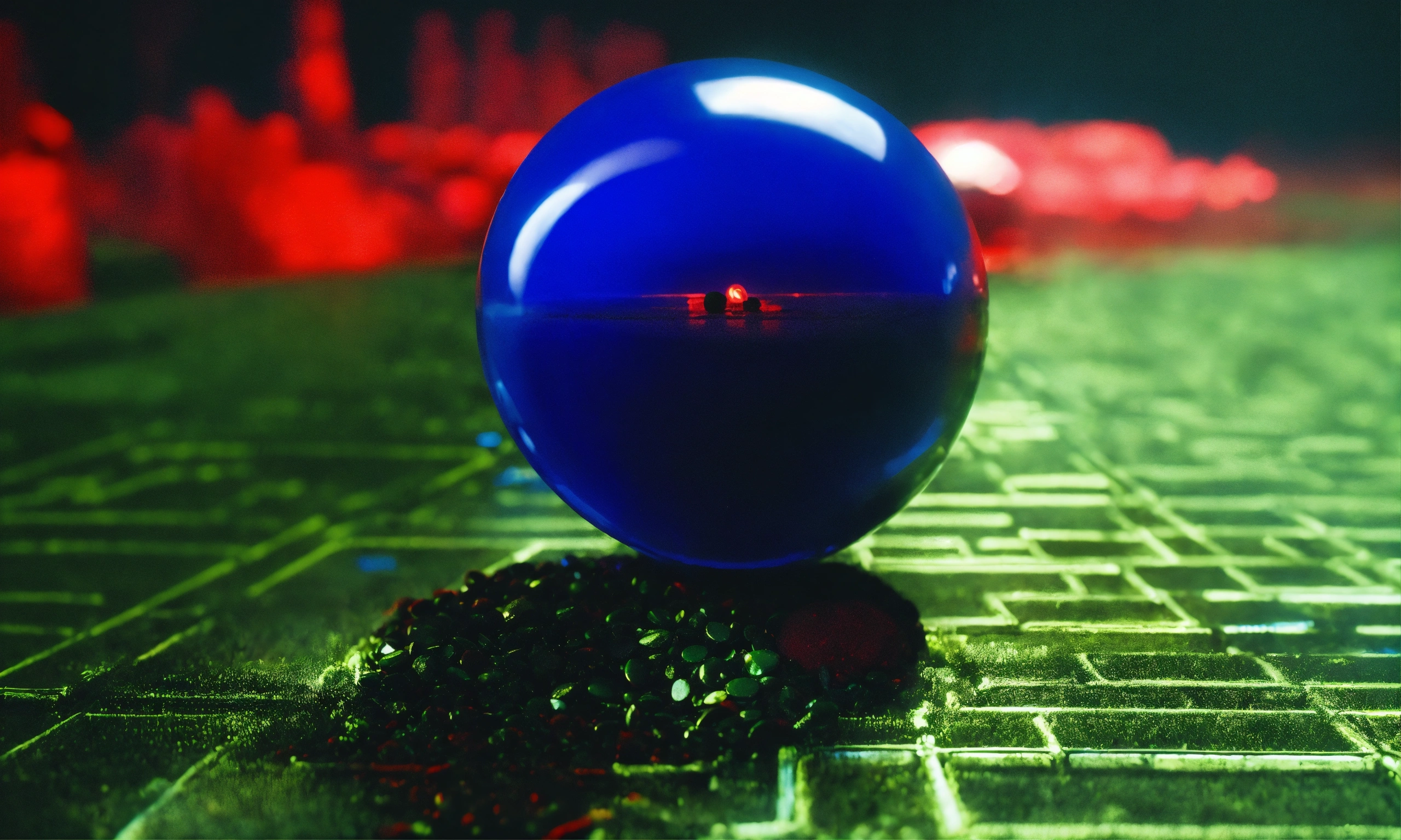 Lexica - The matrix film, red and blue pill