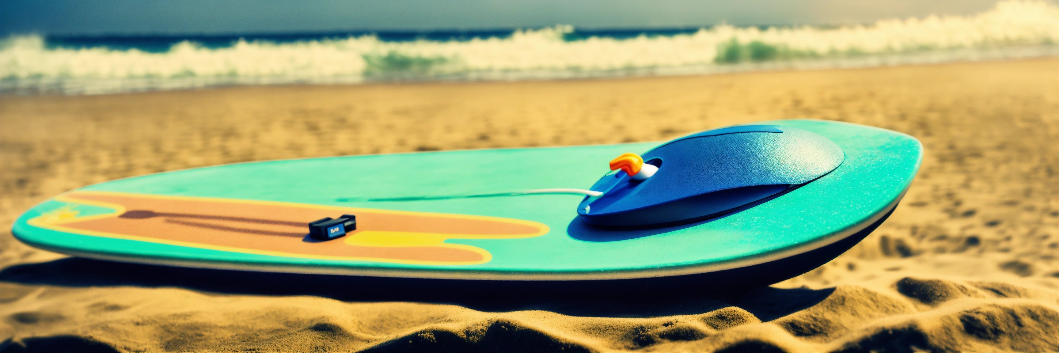 Lexica - Text hybrid of computer mouse and surfboard