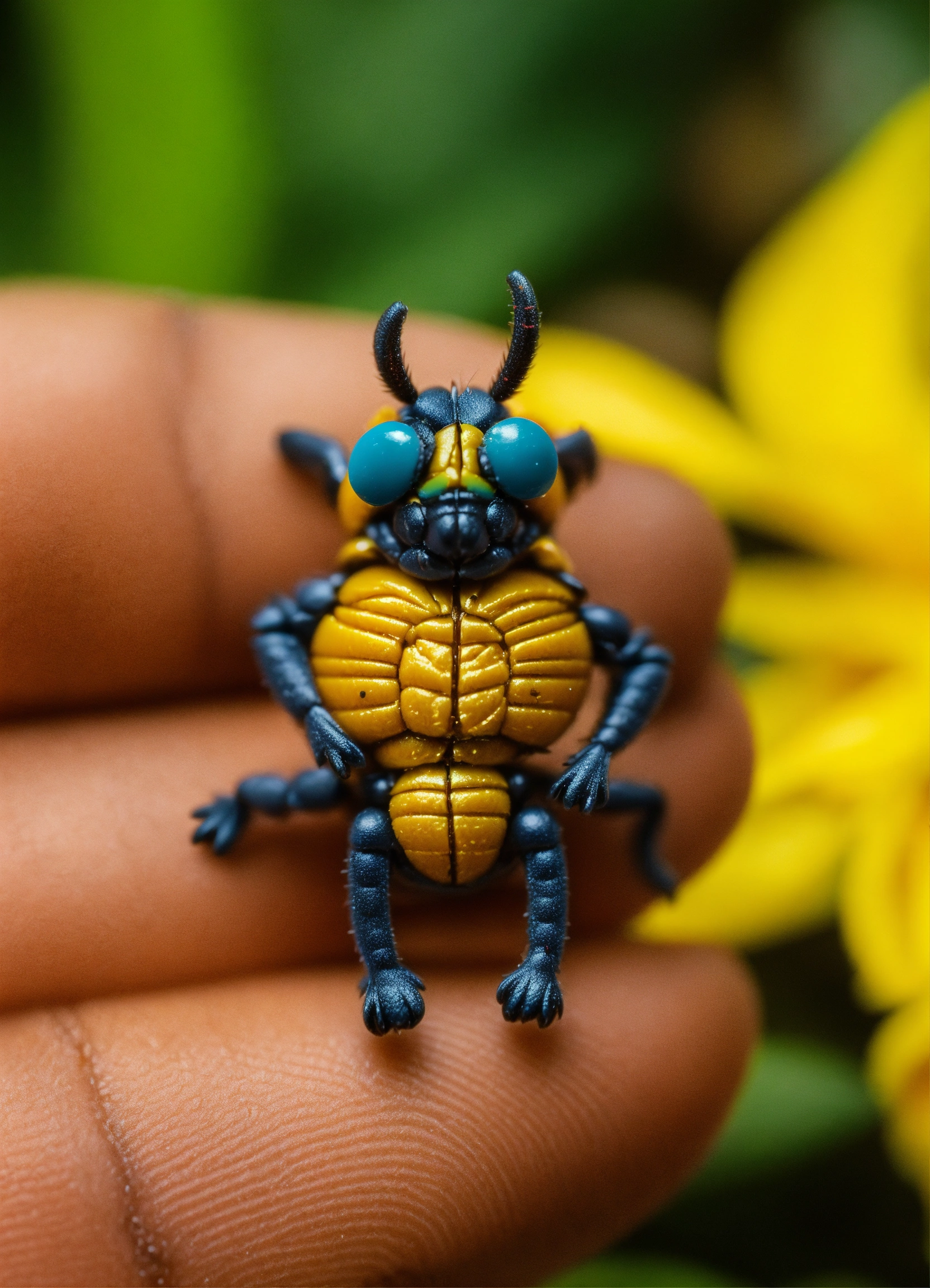 Lexica - 1 inch Bug size Shrunk tiny shrinking micro Rapper fairy toy ...