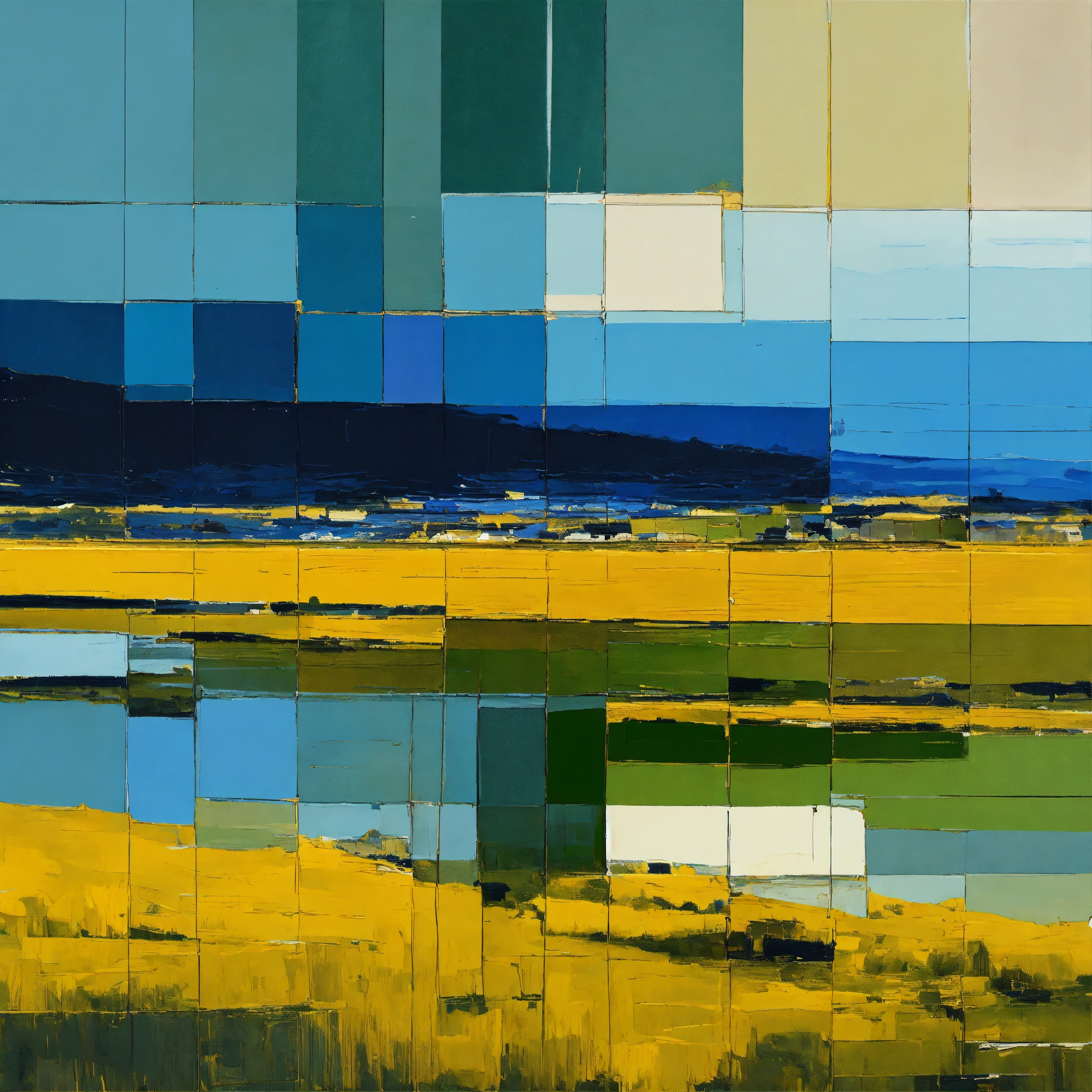 Lexica - L'écosse, paysage, oil painting, transparent, in style ...